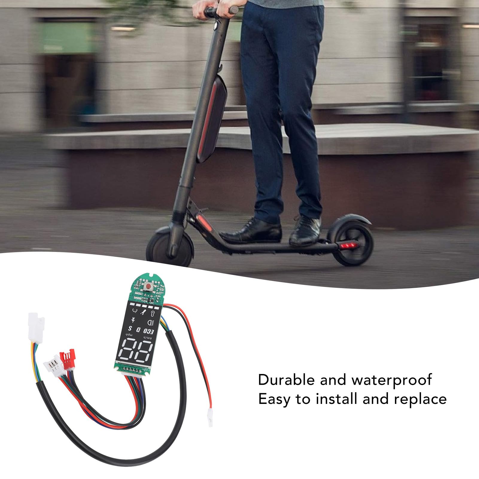 Snapklik.com : Electric Scooter Dashboard Circuit Board, Waterproof PCB ...