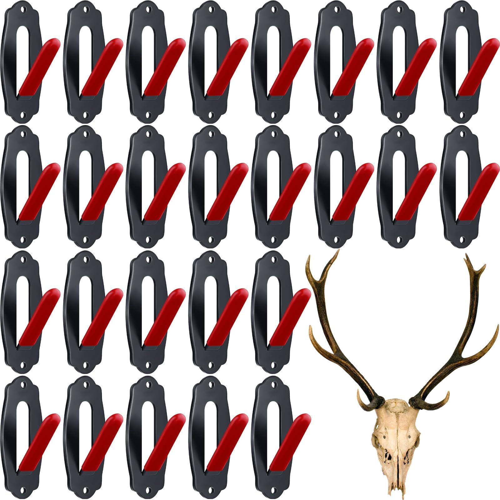 Amazon.com : Lounsweer 15 Pack European Skull Mount Hanger Skull Wall ...