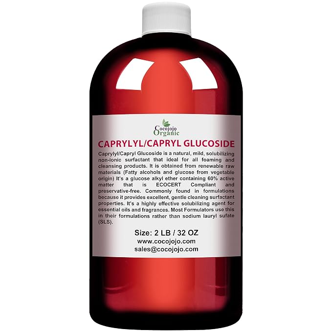 Amazon.com : Capryl Glucoside Liquid Surfactant - Caprylyl Natural ...