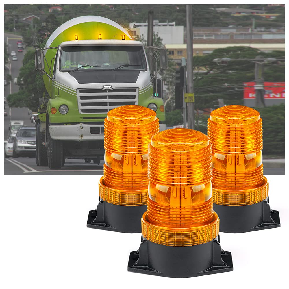 Snapklik.com : Xprite 30 LED Amber Forklift Beacon Strobe Light Safety ...