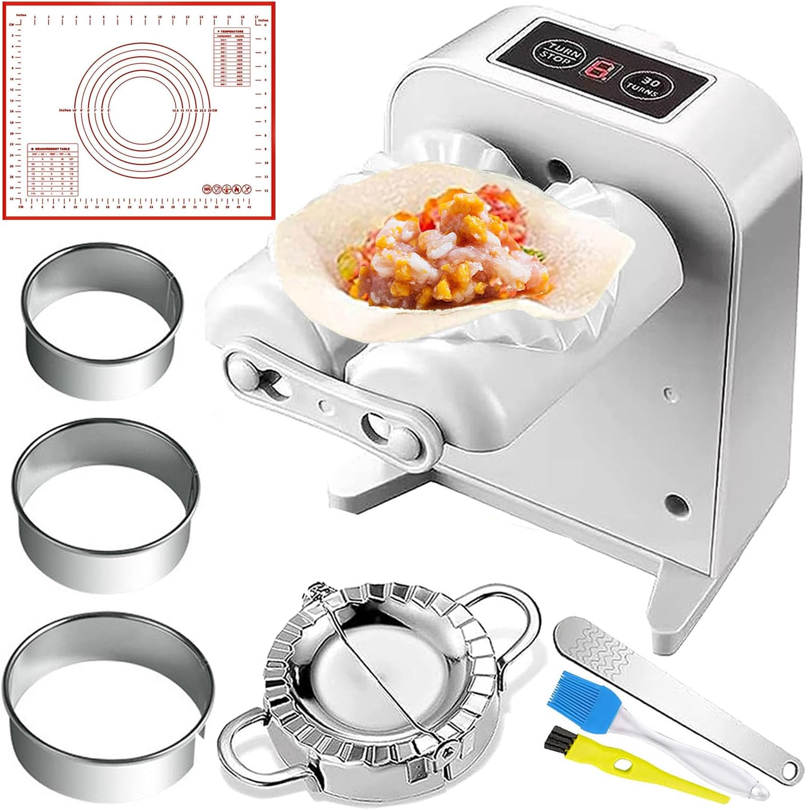 Amazon.com: Electric Dumpling Maker Machine,Automatic Rapid Dumpling ...