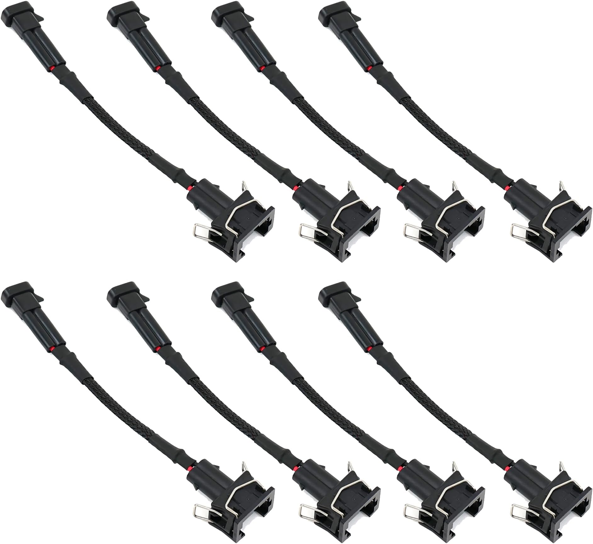 Amazon.com: 8pcs Wire Harness Adapter Compatible with Jetronic EV1 to ...