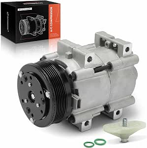 A-Premium Air Conditioner AC Compressor with Clutch Compatible with ...