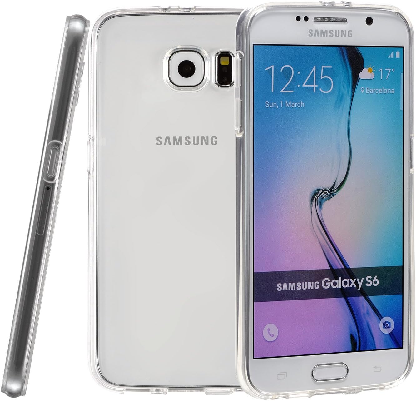 Amazon.com: PureGear Slim Shell with Kickstand for Samsung Galaxy S6 ...