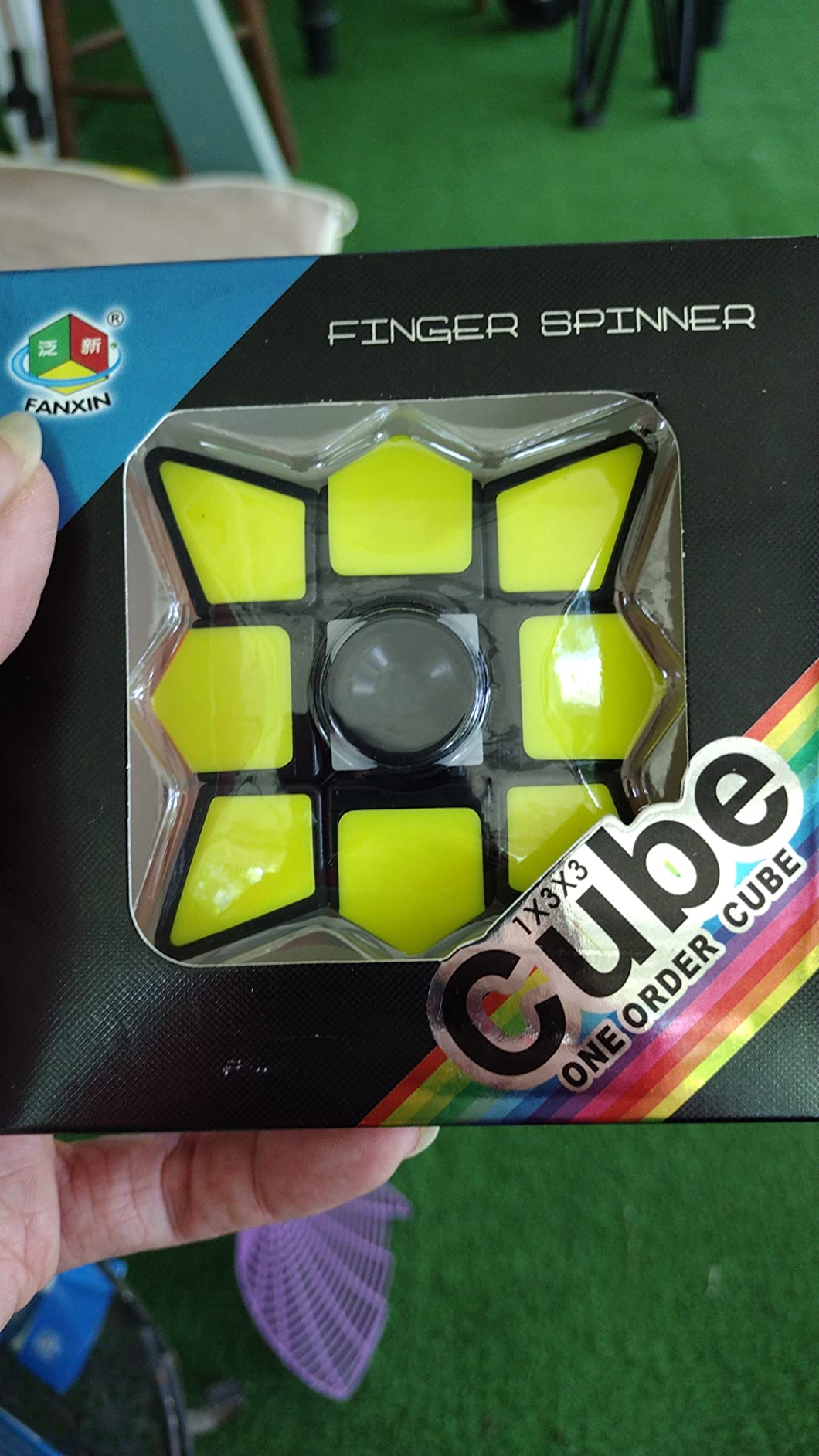 Amazon.com: AHYUAN Spinner Fidget Toy Magic Spinner Cube 1X3X3 Speed ...