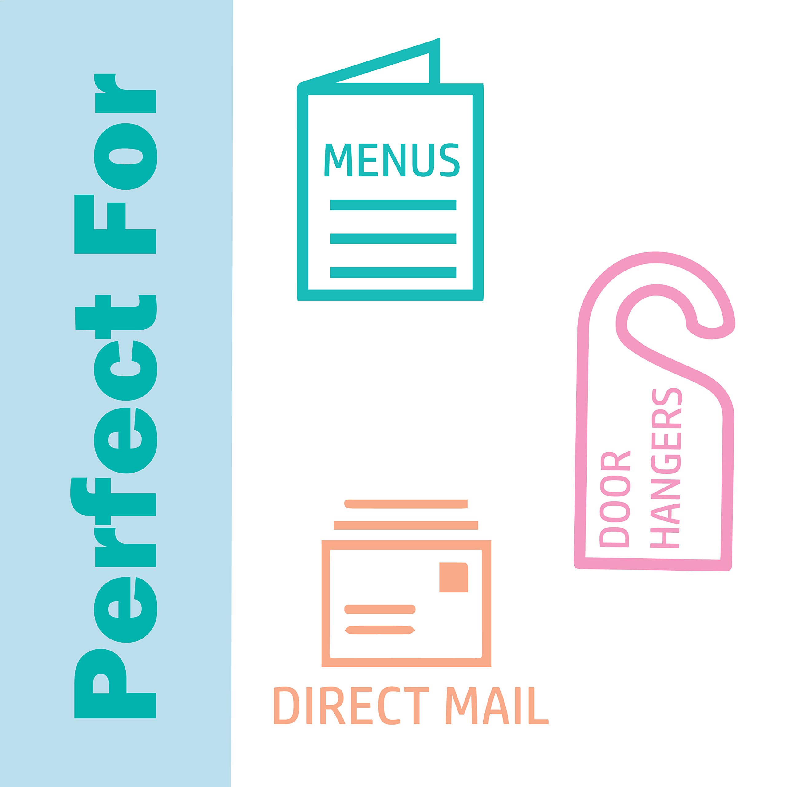 Snapklik.com : Springhill 85” X 11” Blue Colored Cardstock Paper, 110lb ...