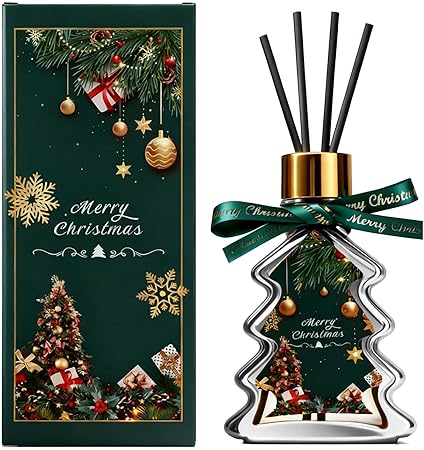 Amazon.com: Christmas Reed diffuser, Gardenia Fragrance - Christmas ...
