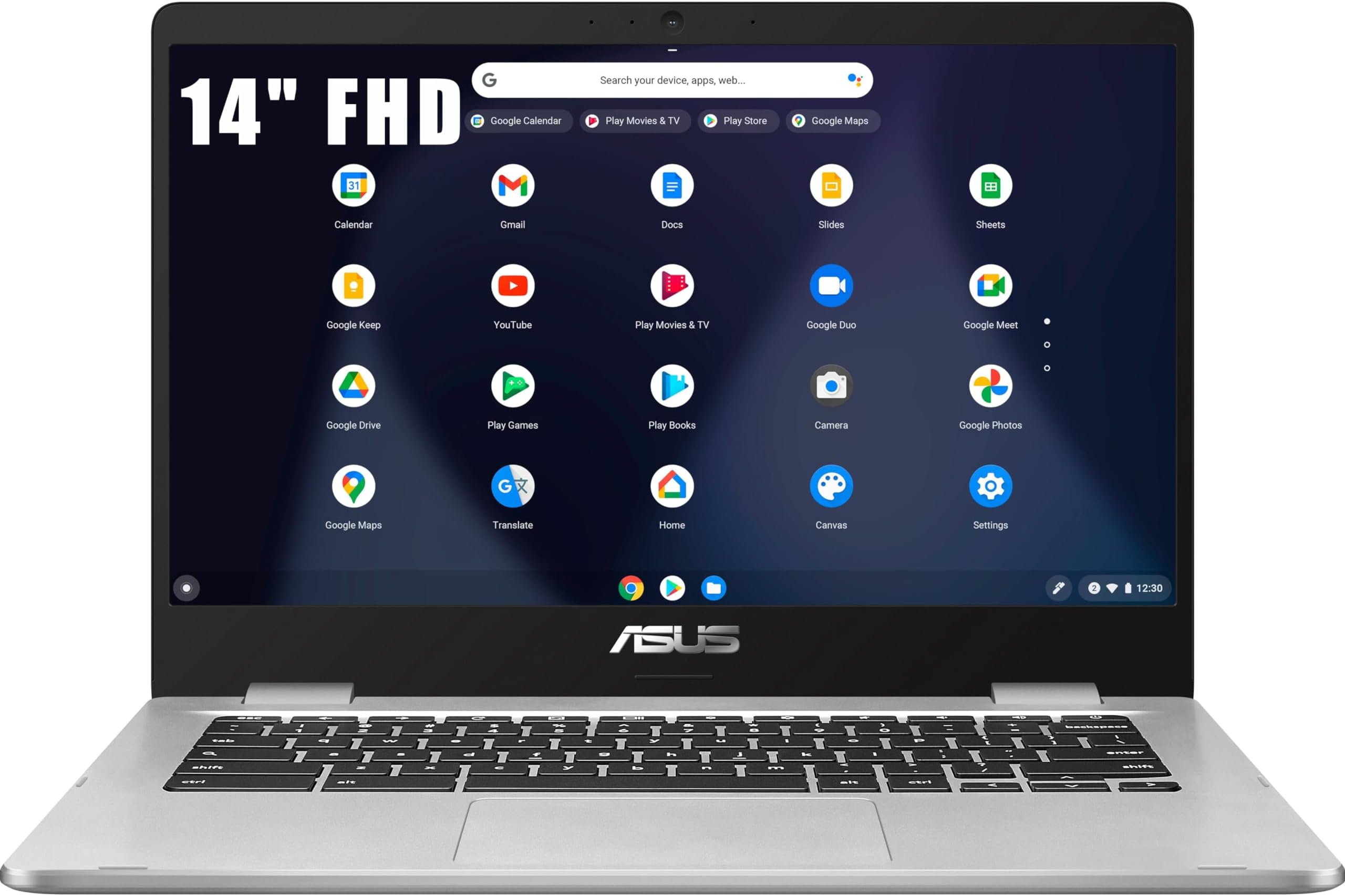 ASUS (Renewed) C423NA Chromebook 14 14" FHD Computadora portátil ...