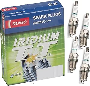Amazon.com: Denso IKBH20TT Iridium TT Spark Plugs 4705-4 PK : Automotive