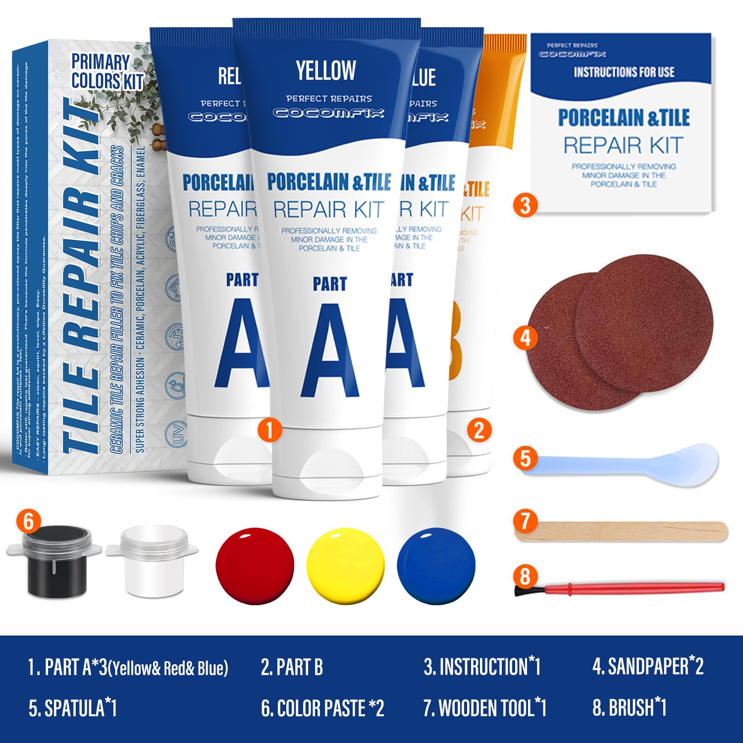 Snapklik.com : Tile Repair Kit