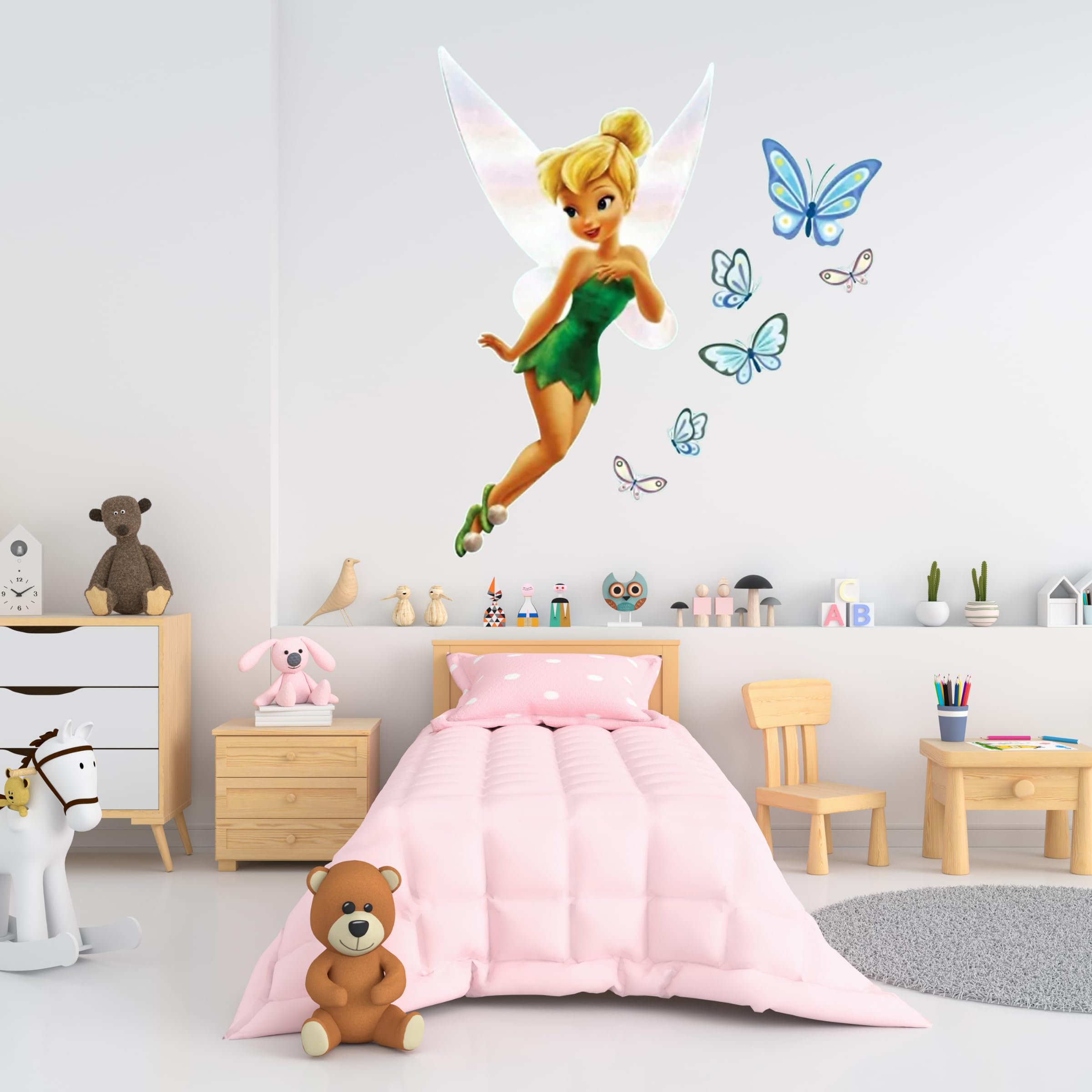 Tinkerbell Themed Bedroom