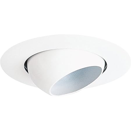 Juno Lighting 449-WH 4-Inch Aiming Elbow Recessed Trim, White ...