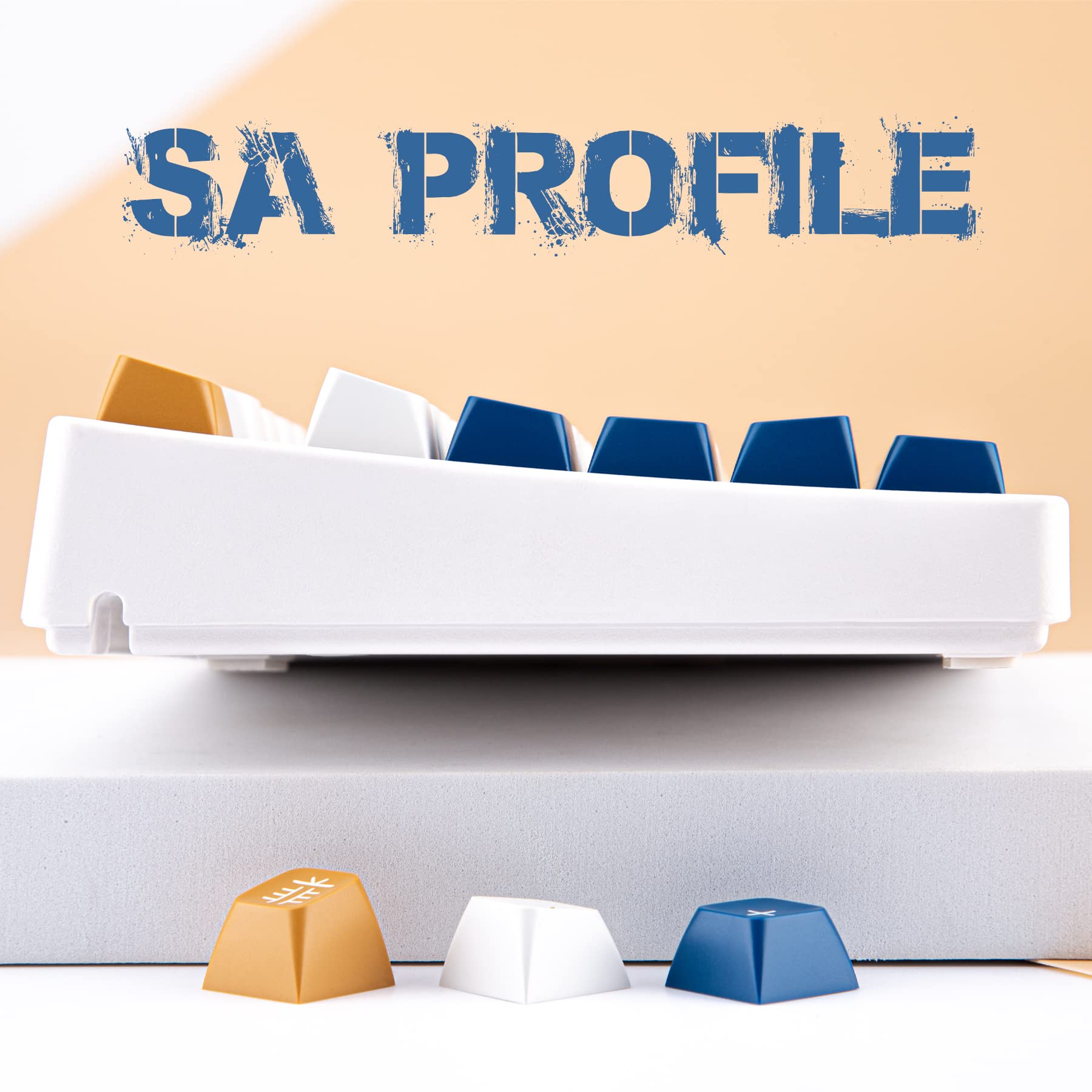 MG WAHTSY Custom Keycaps 172 Keys Kit SA Profile ABS Double-shot ...