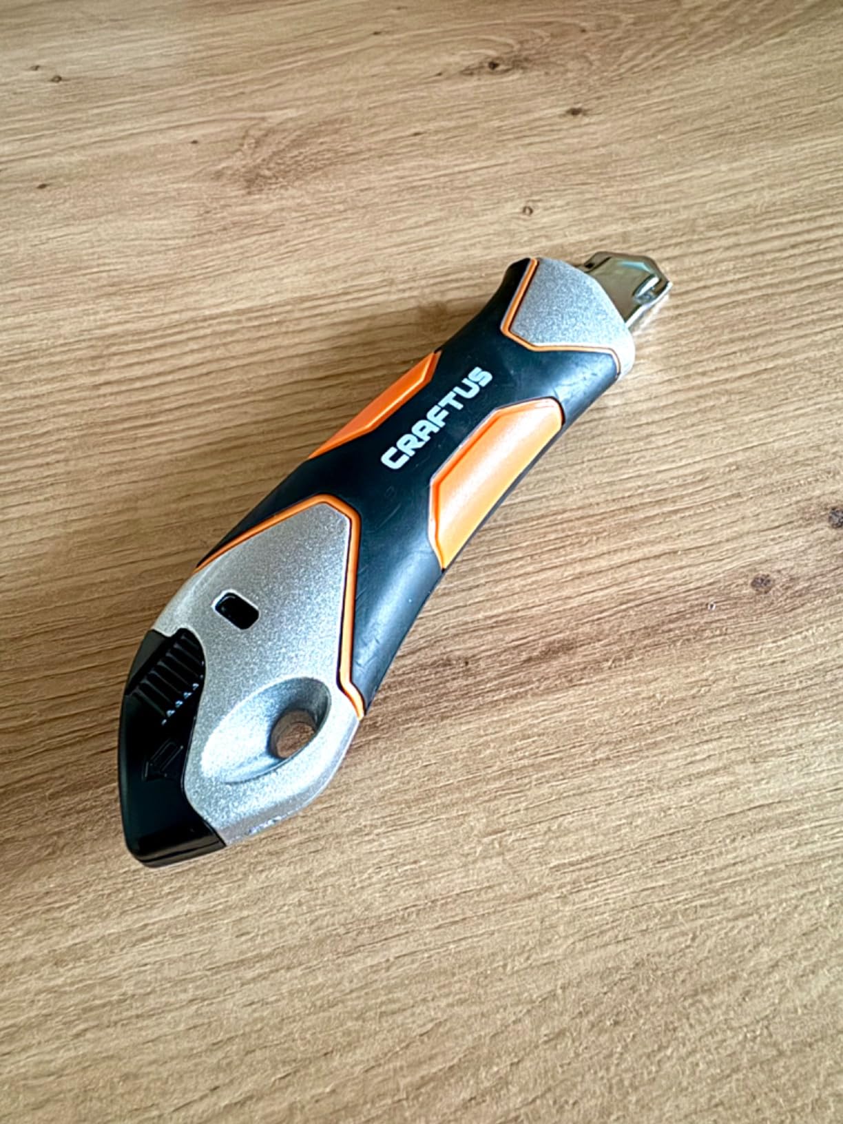 CRAFTUS® Profi Cuttermesser Set [3 Stück] aus Aluminium für Maximale ...
