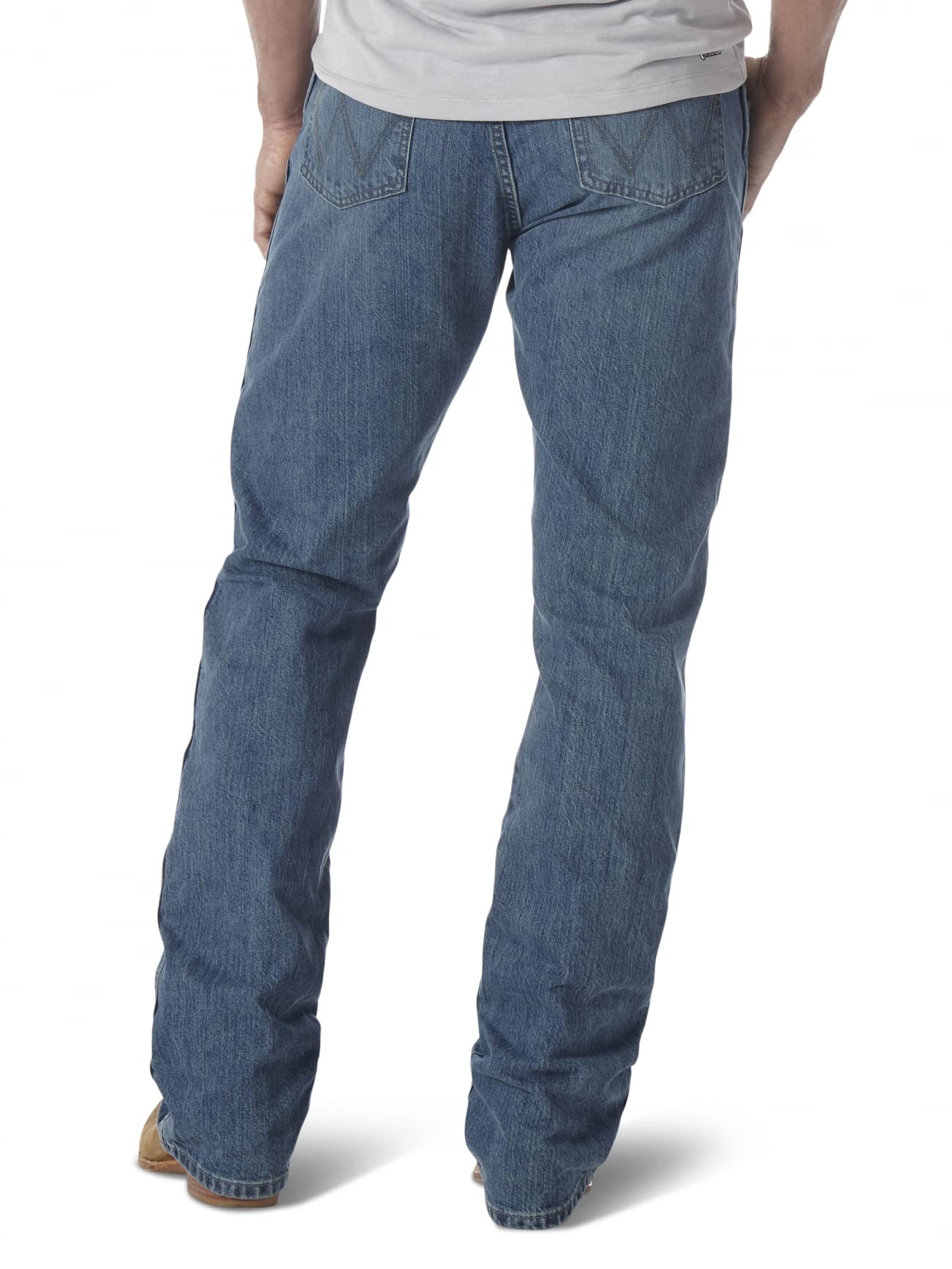 Snapklik.com : mensRetro Slim Fit Boot Cut Jean
