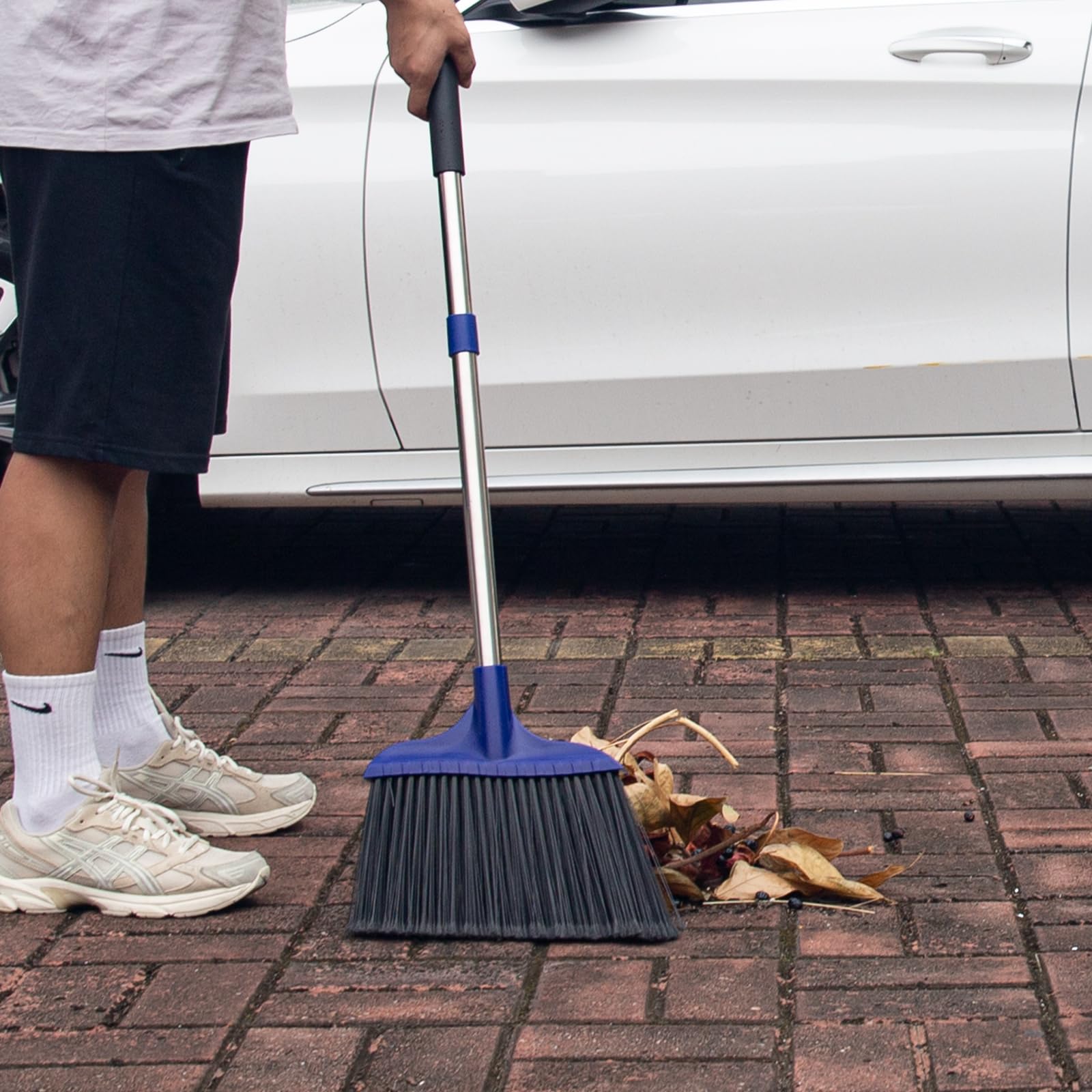 Snapklik.com : Kefanta 2 Pack Heavy Duty Broom Indoor/Outdoor ...