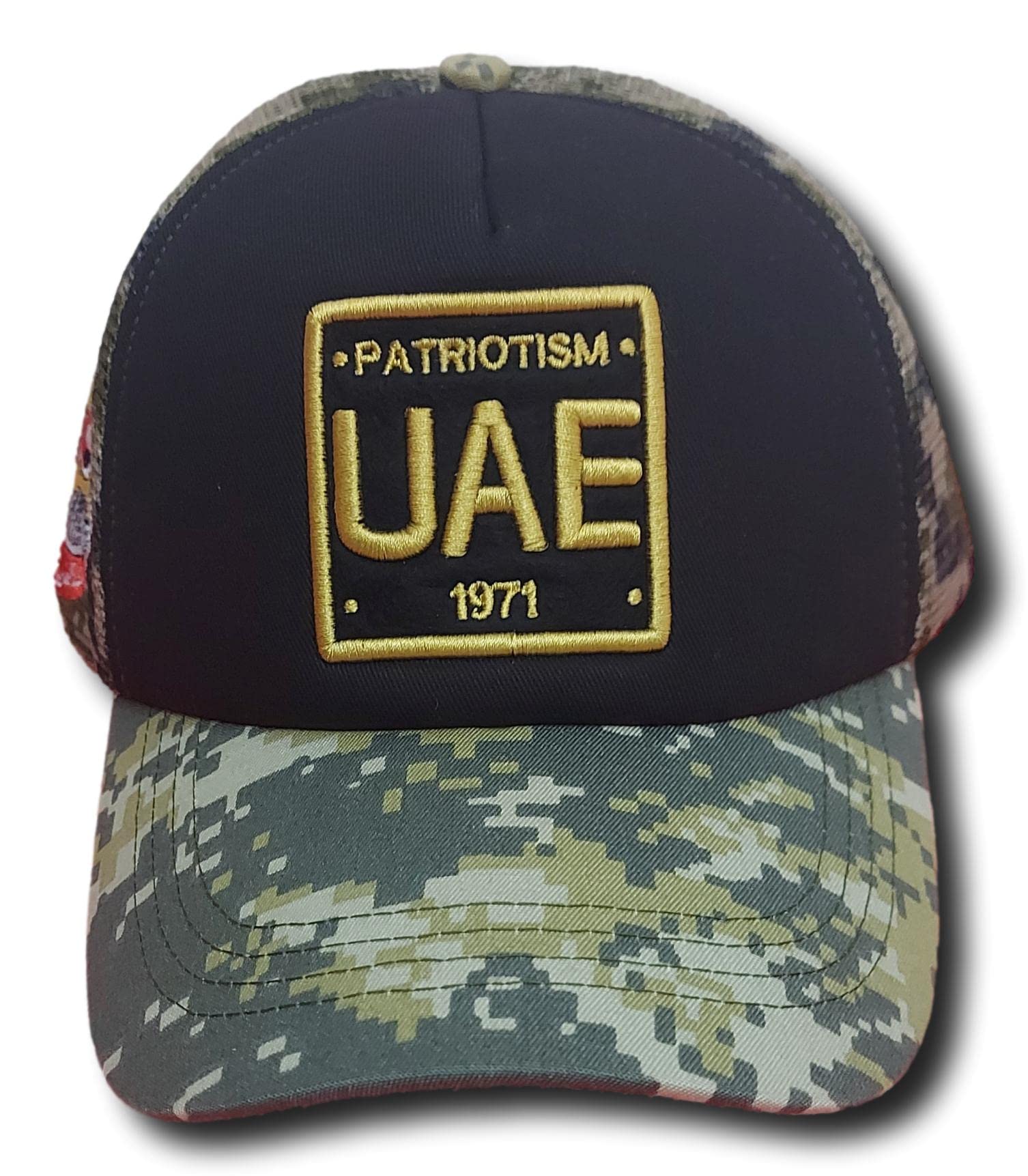 Buy UAE Caps Embroidered with UAE and Dubai Logo and Patriotism Slogan ...