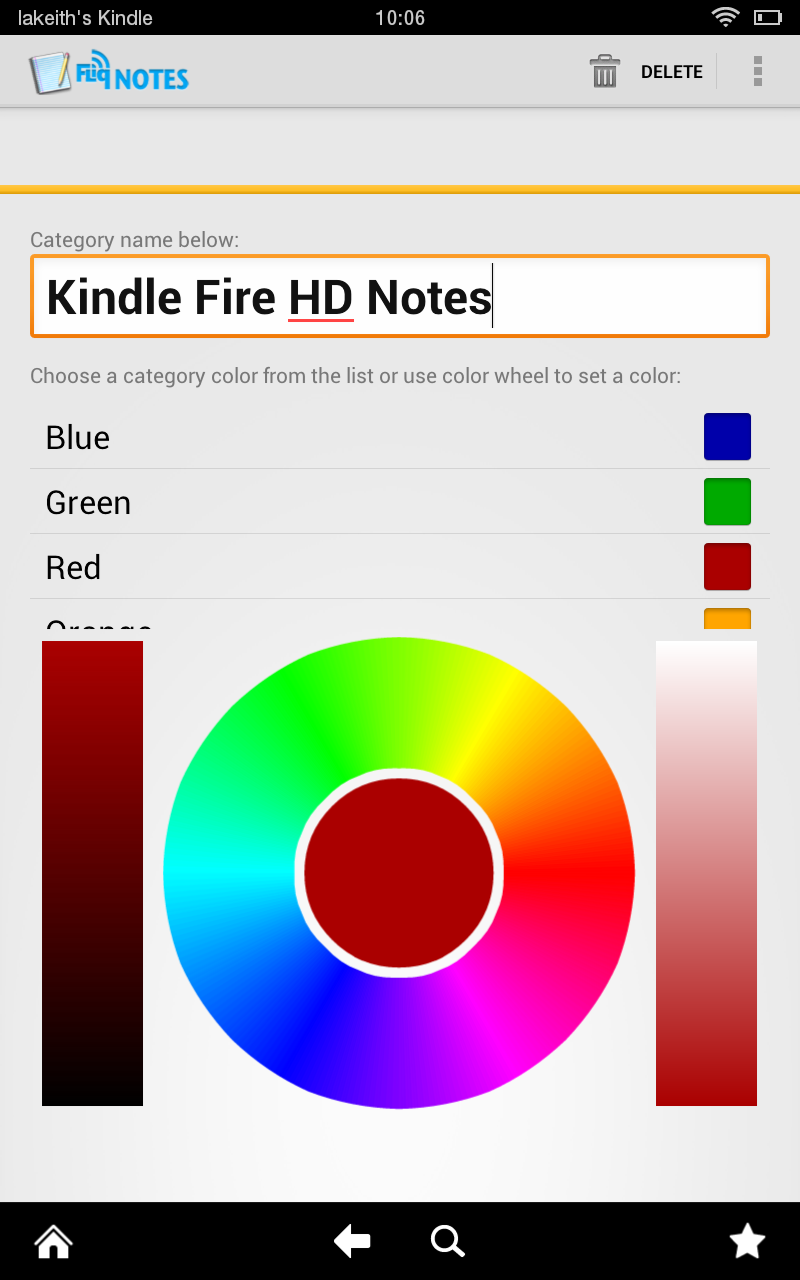 Fliq Notes Notepad - App on Amazon Appstore