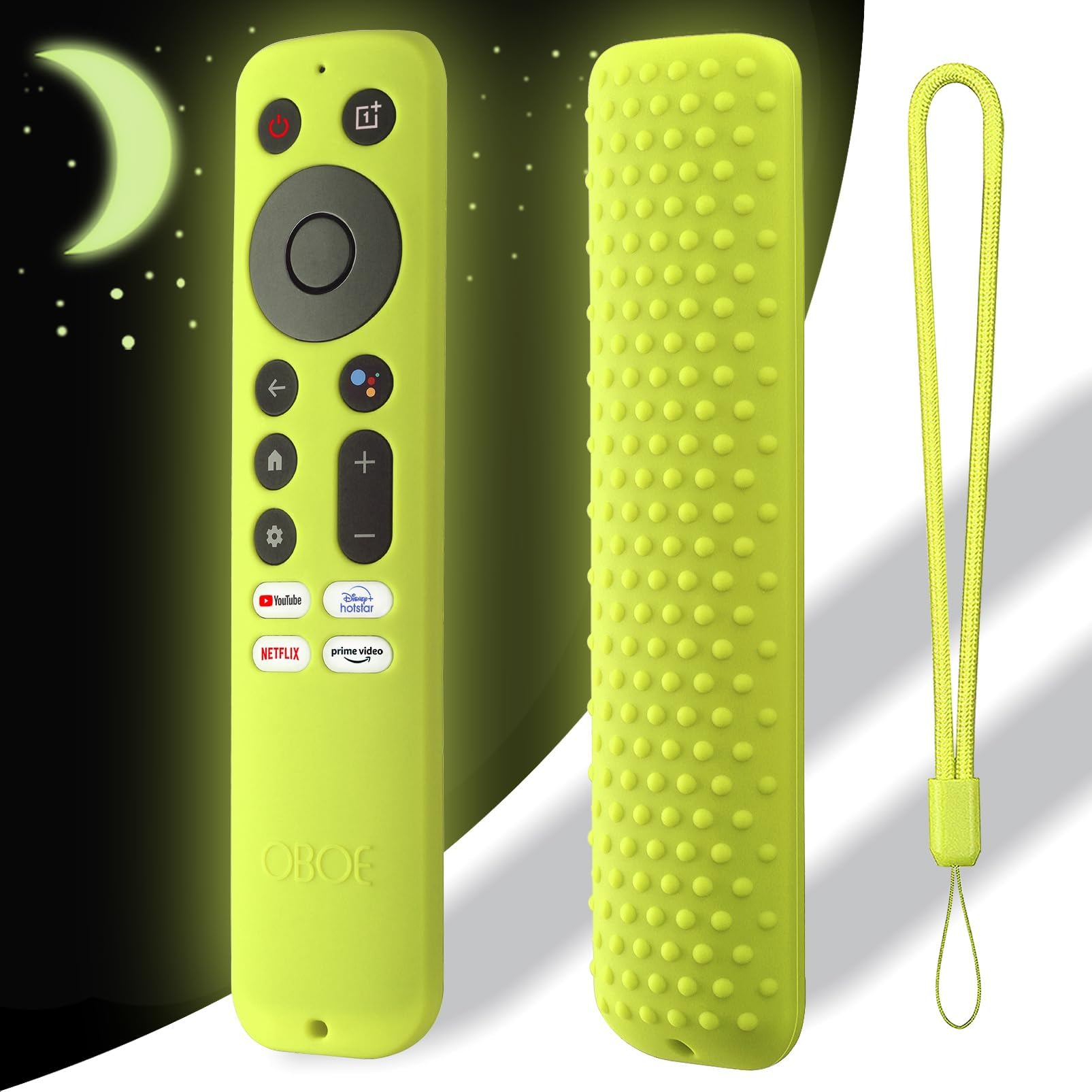 Buy Oboe Silicone TV Remote Cover Compatible with One Plus Tv Remote RC ...