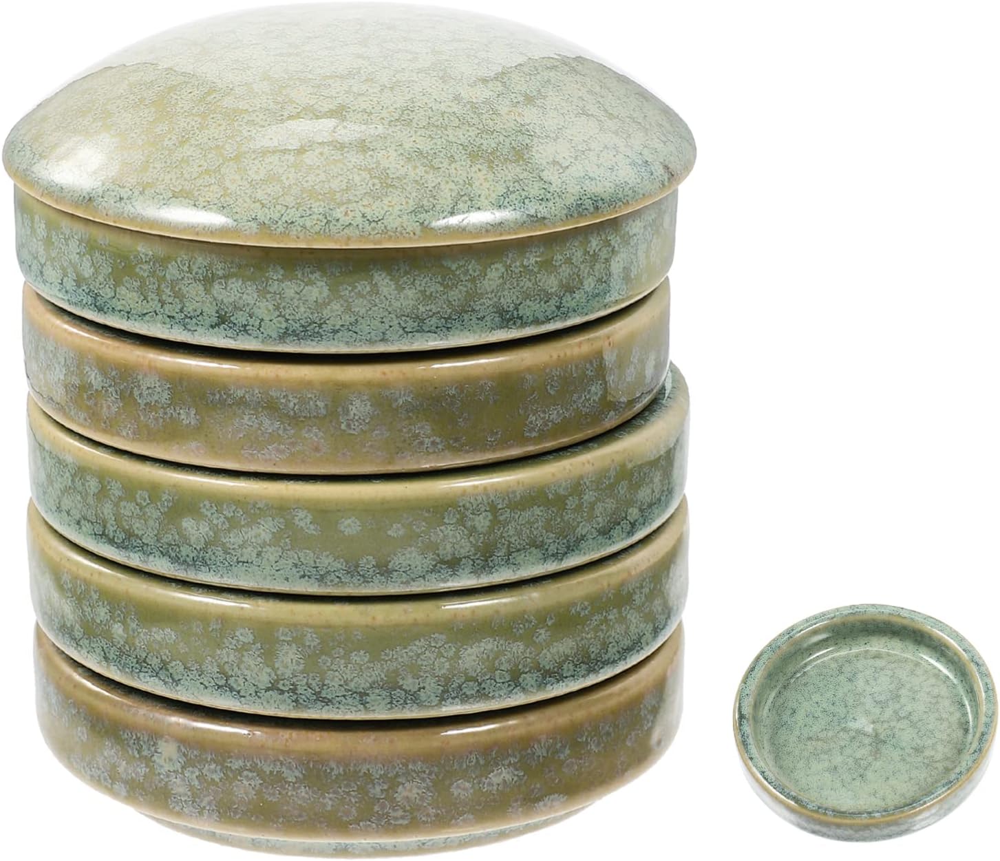 Amazon.com: Yesland Ceramic Paint Palette, 5 Layers Stackable Mixing ...