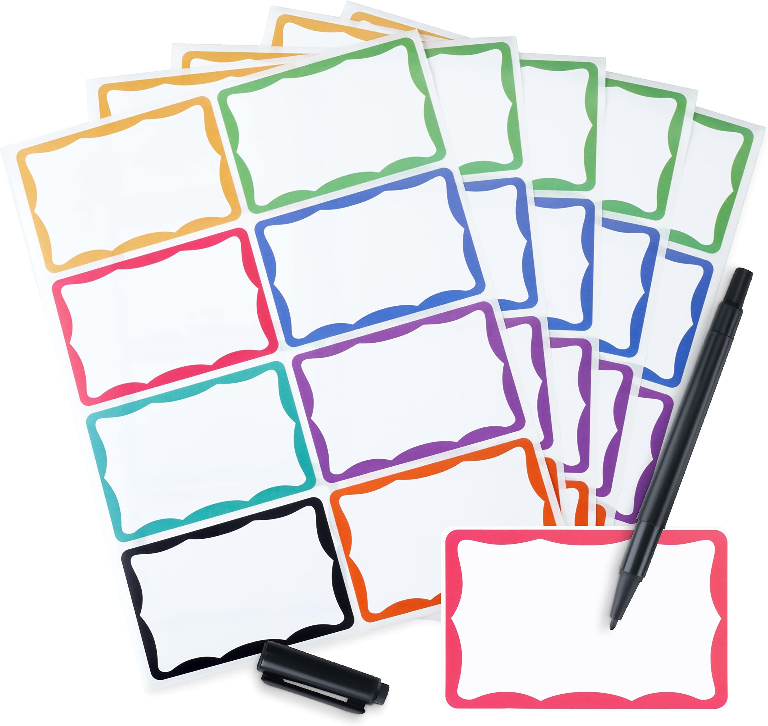 Amazon.com : Avery Customizable Name Tags, 2-1/3" x 3-3/8", White with ...