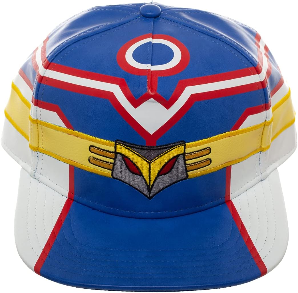 Bioworld My Hero Academia All Might Suit Up Snapback Hat Blue at Amazon ...