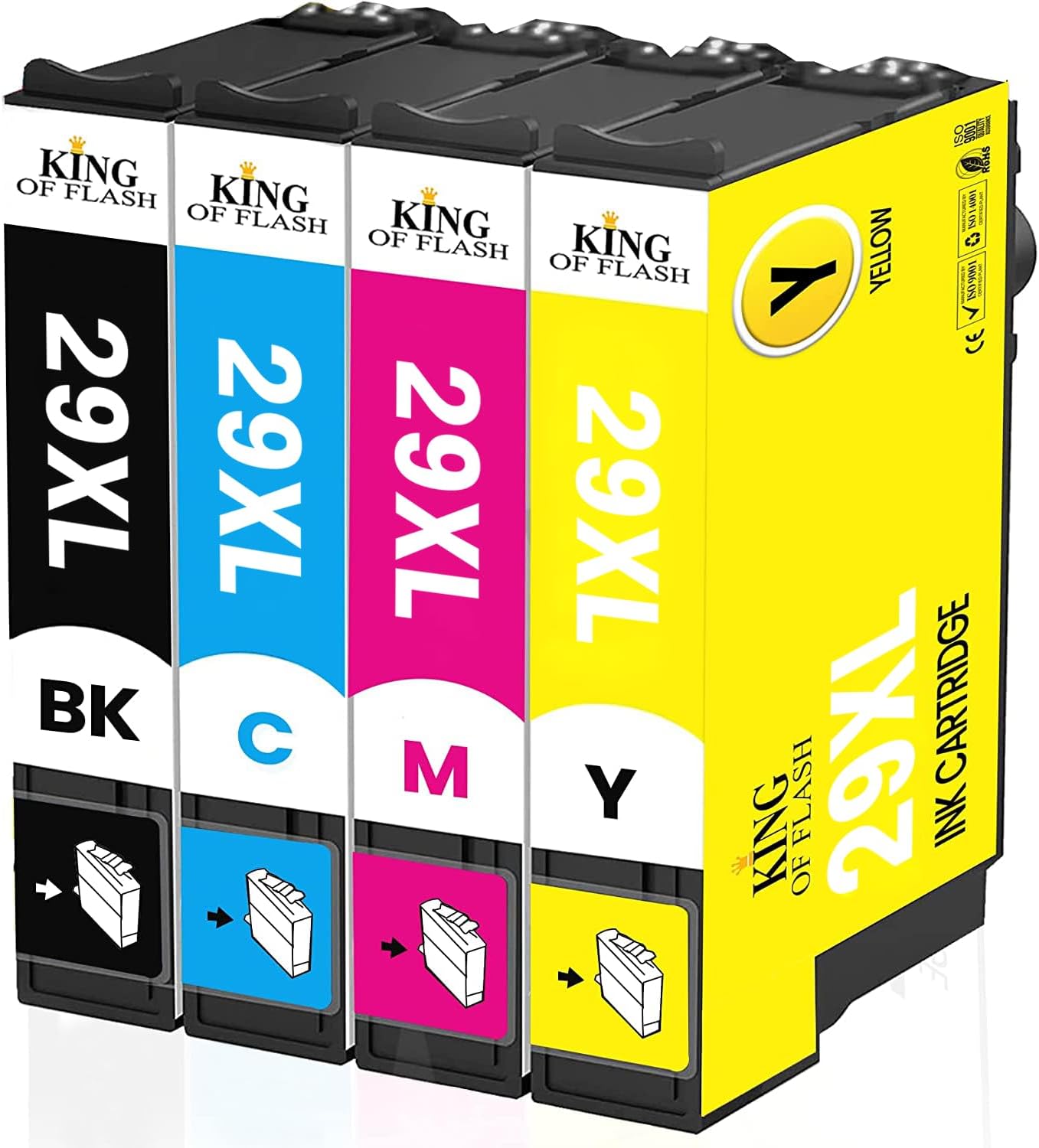 KING OF FLASH Compatible 29 29XL Ink Cartridges Multipack For Epson ...