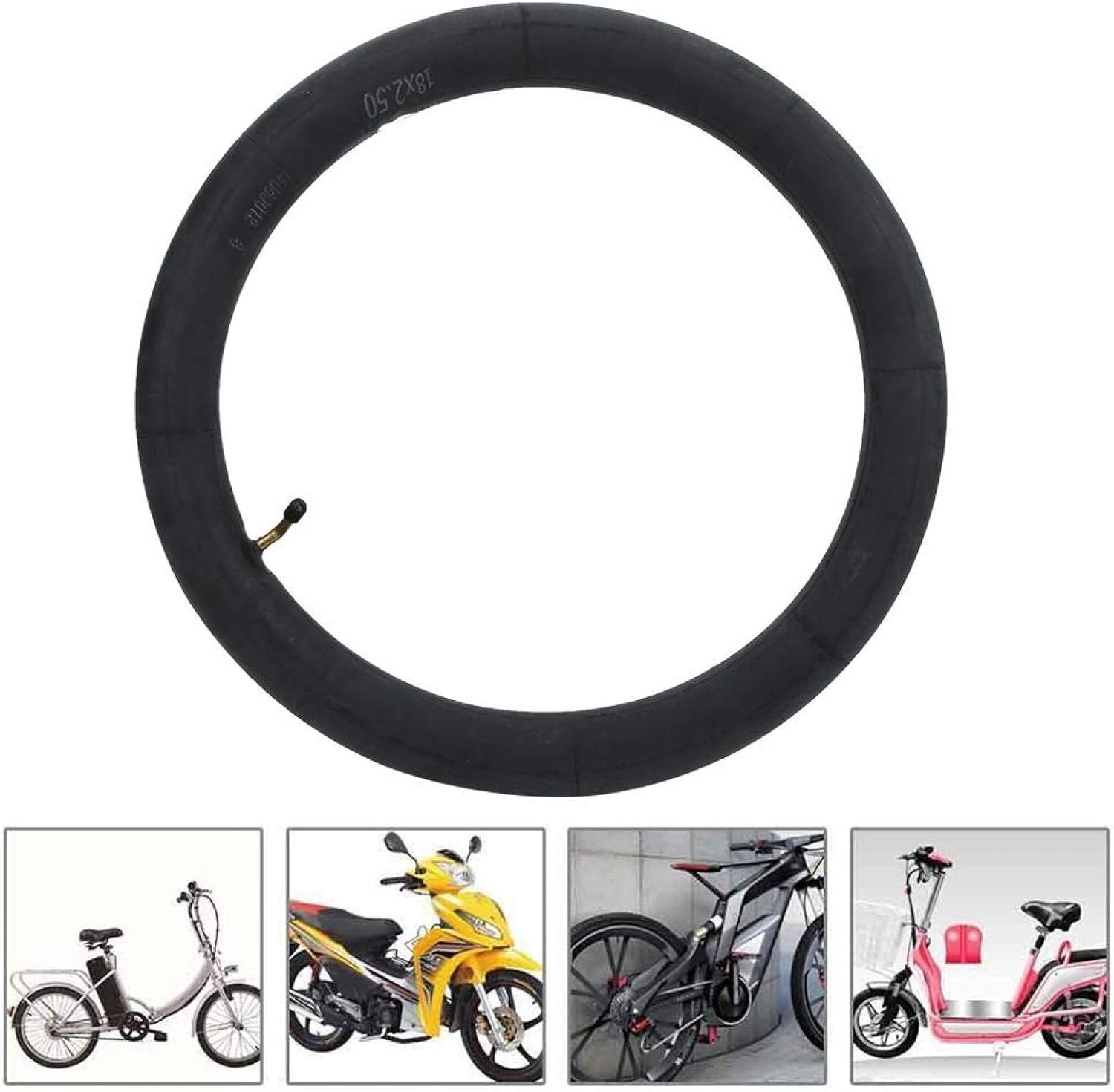 fasient1 Electric Bicycle Inner Tube, Wheel Tire Inner Tube, 14-18 ...