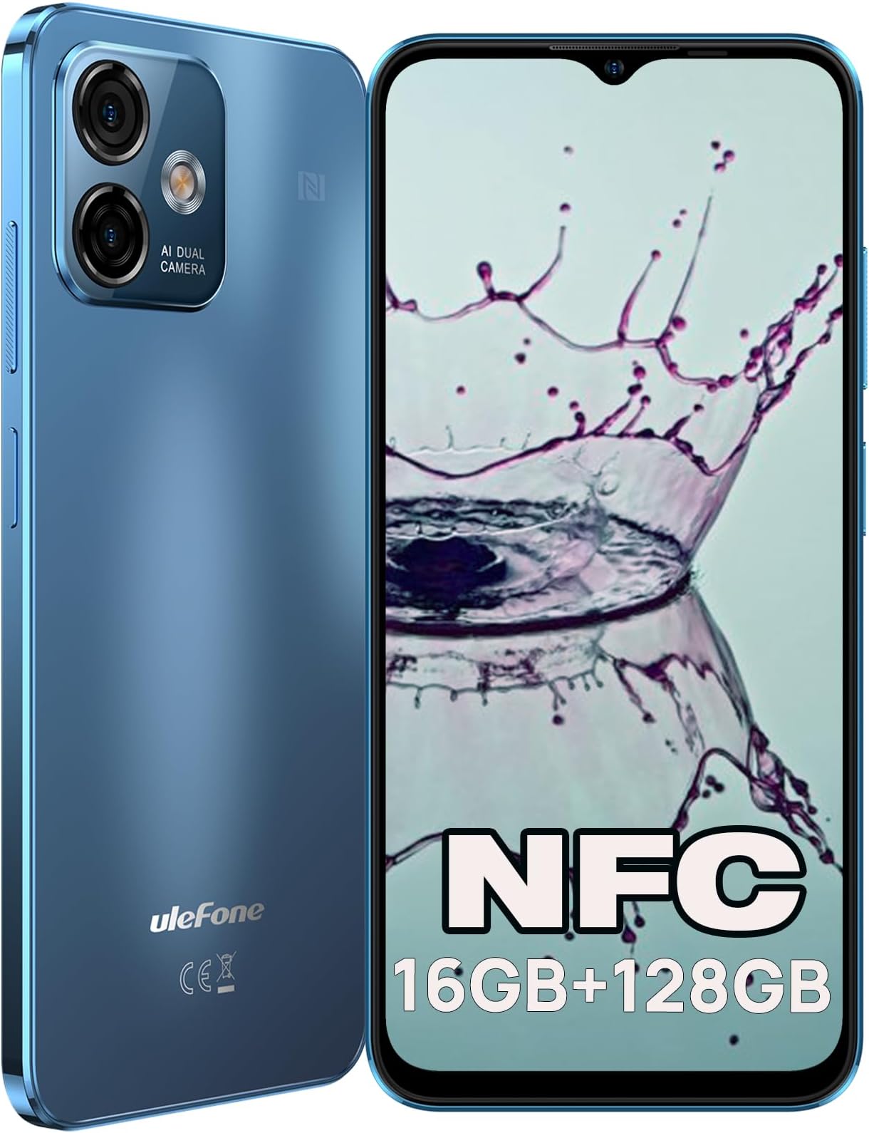 Amazon.com: Ulefone Note 16 Pro Unlocked Cell Phones, Up to 16+128GB ...