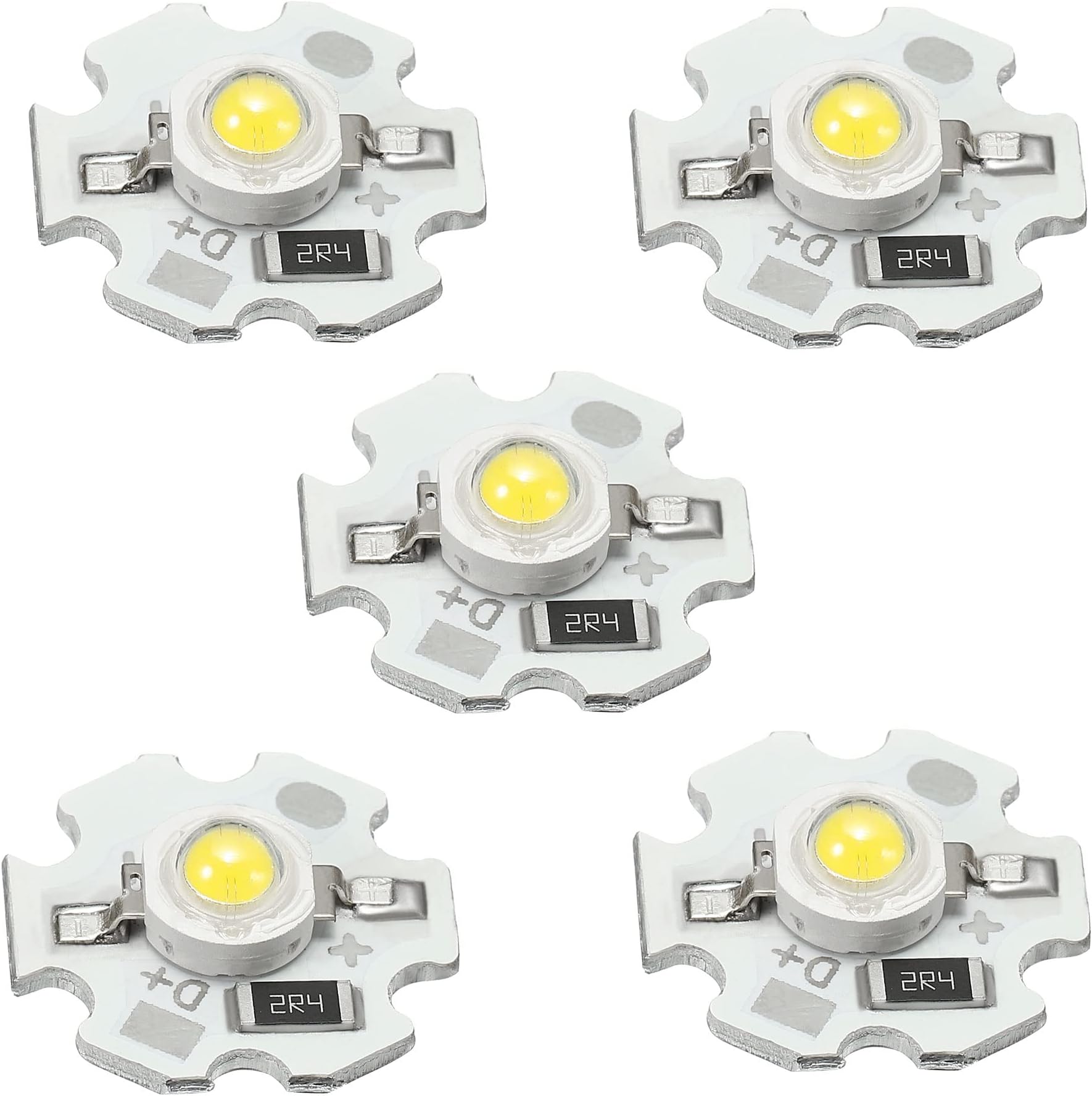 MECCANIXITY COB LED Light Chip Bead 3W 280lm 4000-4500K 20mm 5VDC ...