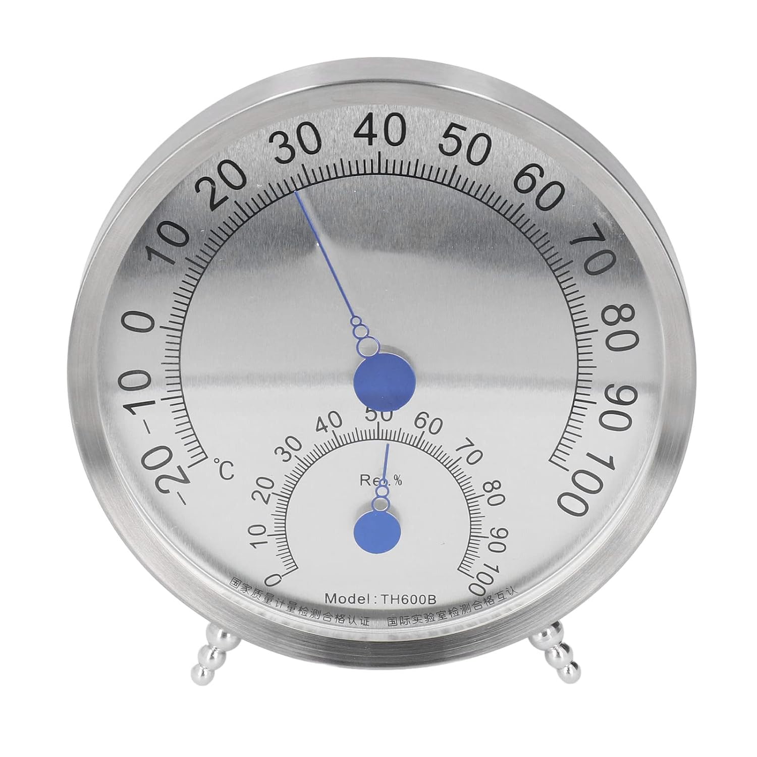 Wall Thermometer Anti-corrosion Round Thermometer with Automatic Sensor ...