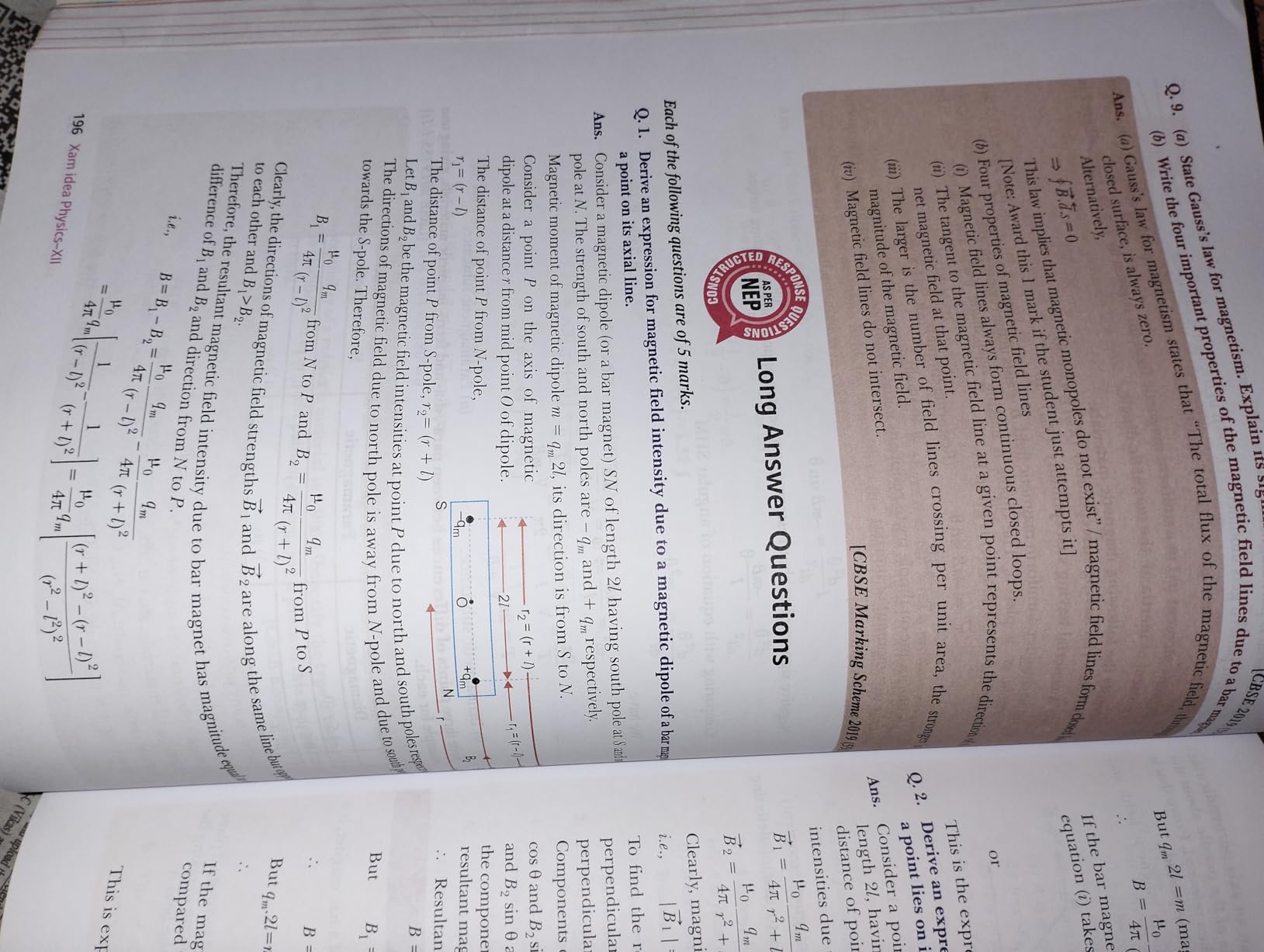 Xam idea Physics Class 12 Book | CBSE Board | Chapterwise Question Bank ...