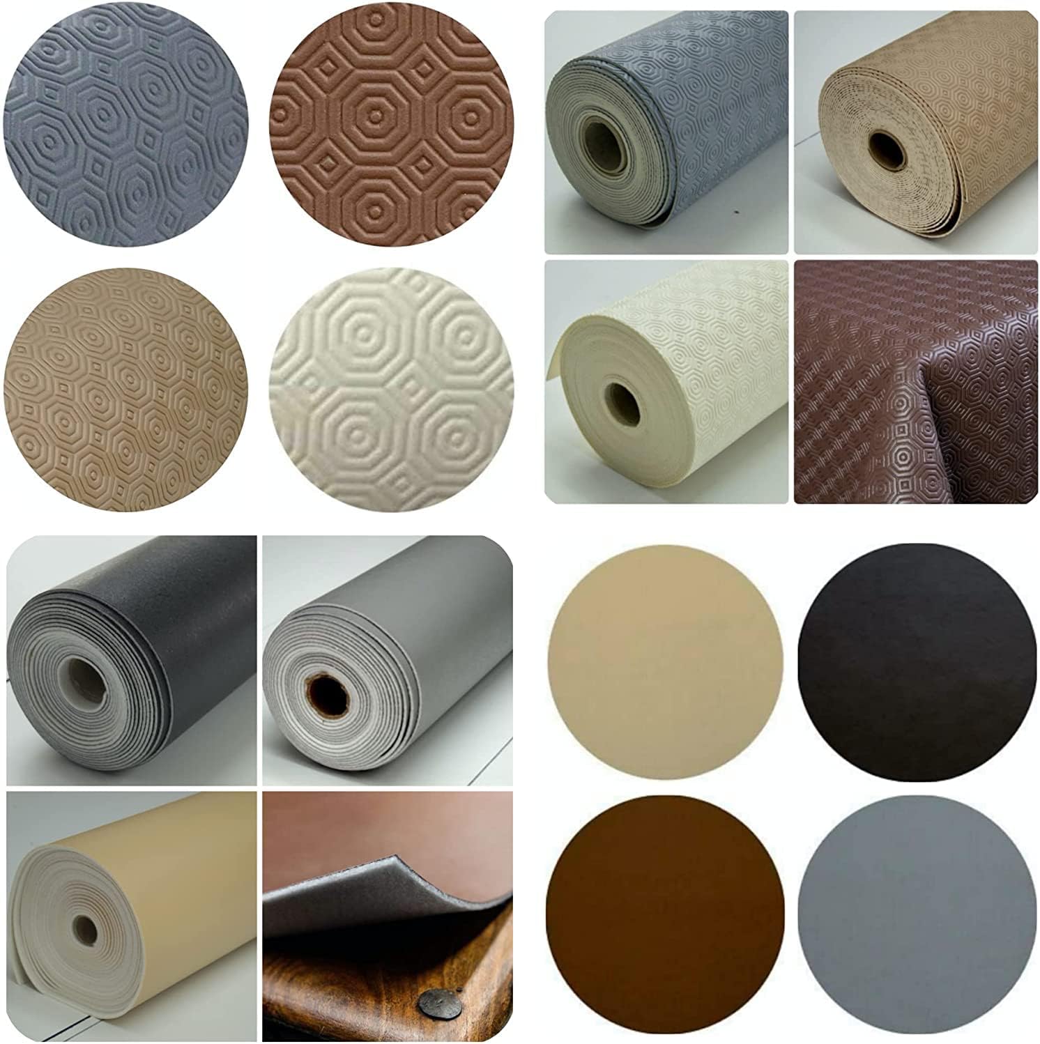 Karina Home ROUND Table Protector and Colours (Cream, 120cm) : Amazon ...
