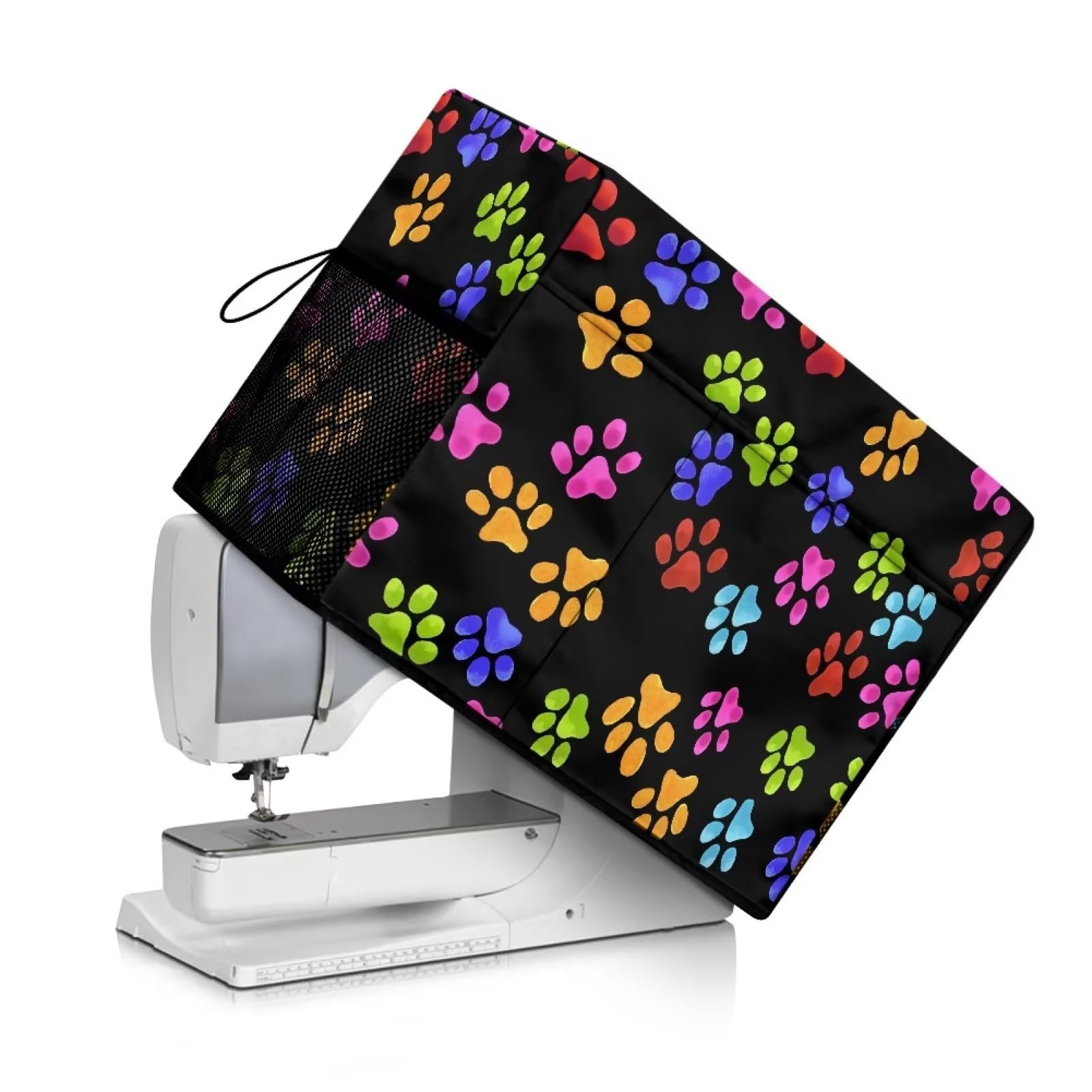 Amazon.com: Mintulipy Sewing Machine Cover for Most Standard Sewing ...