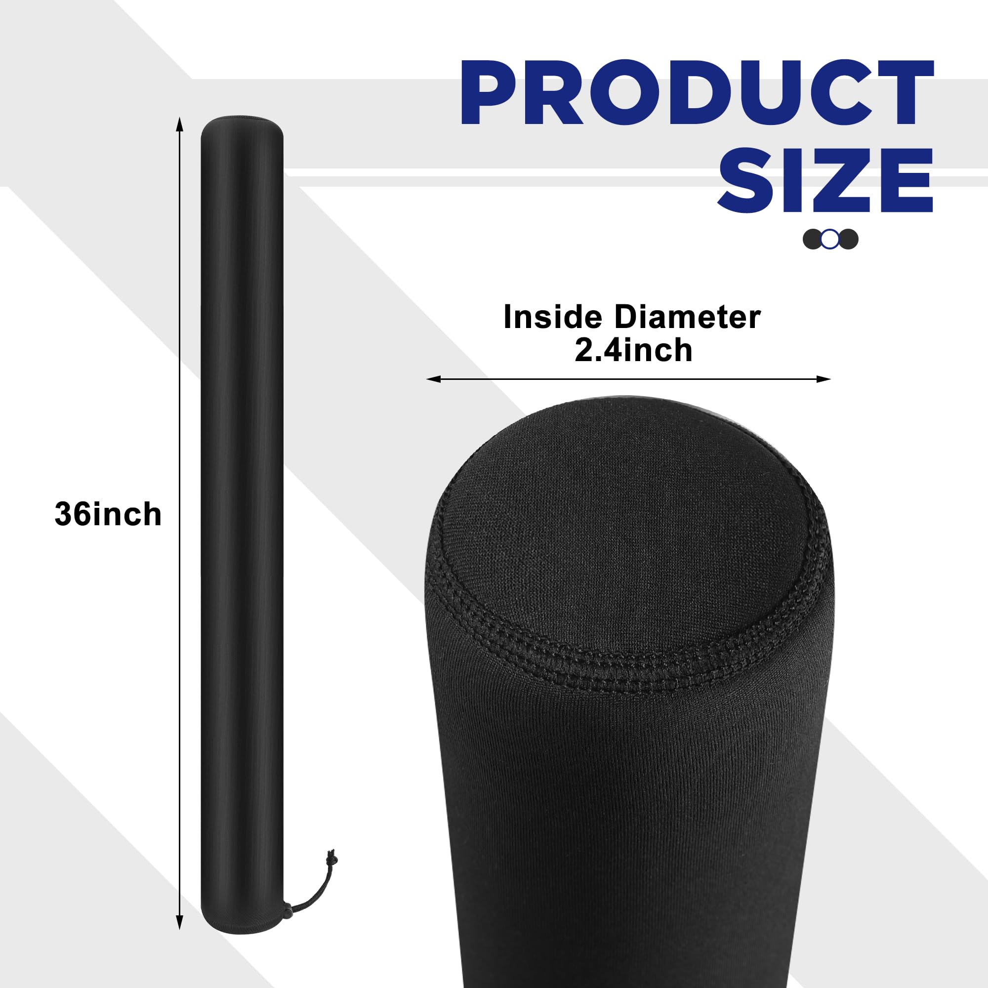 Snapklik.com : DECOHS 36 Inch Boat Trailer Guide Pole Cover- Neoprene ...