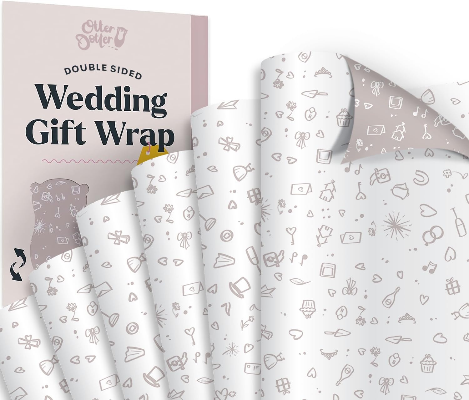 Personalized Wedding Wrapping Paper