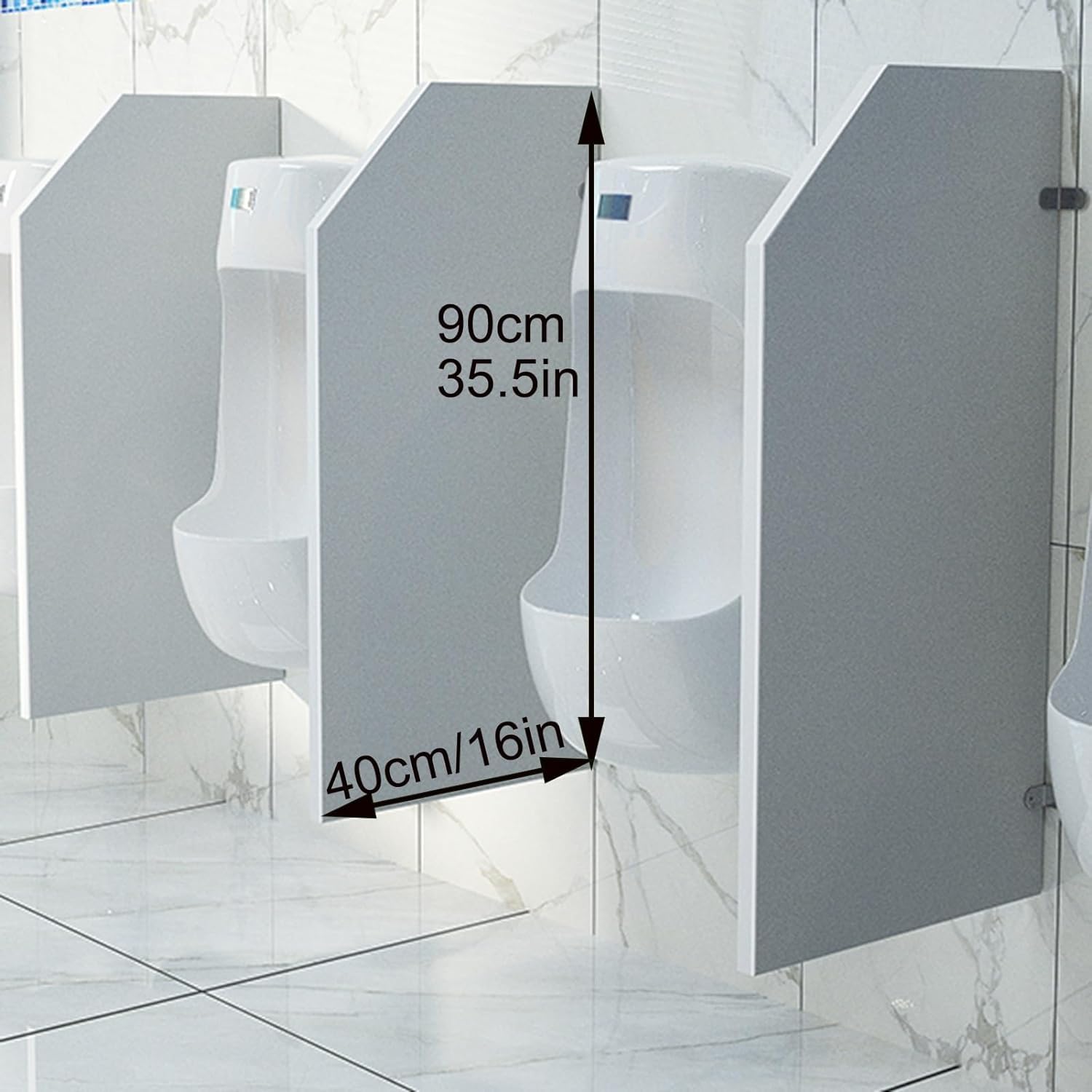 Dimensiones Del Espacio Entre Urinarios