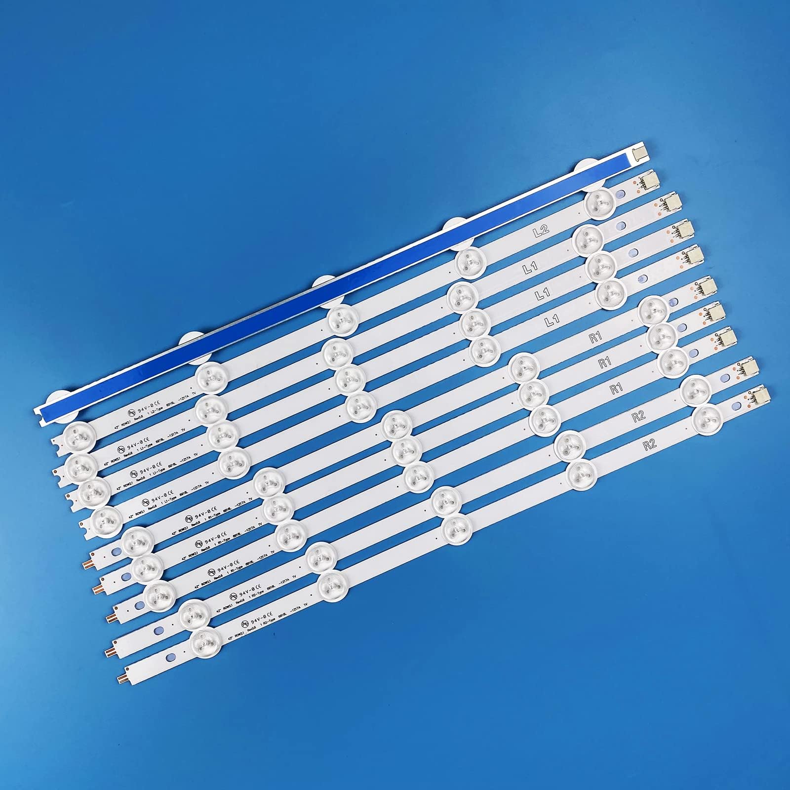 Amazon.com: PANMILED 8pcs LED Backlight Strips for LG 42-inch TV 42LB5500 42LB5800 42LB5600 ...