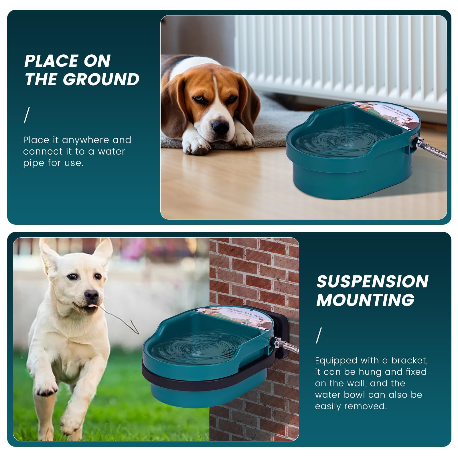 Automatic Dog Water Bowl Order Always Full Pet Bowl – Always Full