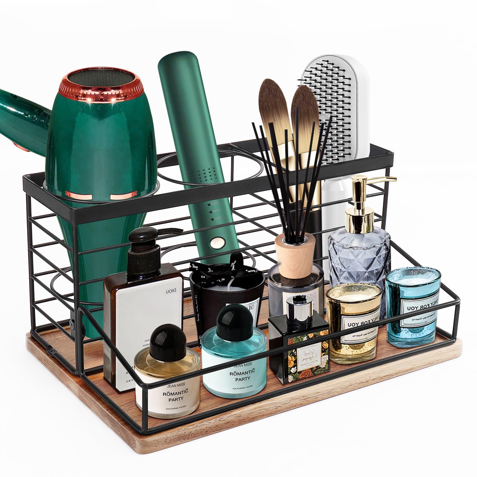 Amazon.com: Siyzda Hair Tool Organizer, Movable Hair Dryer Holder, Hair ...