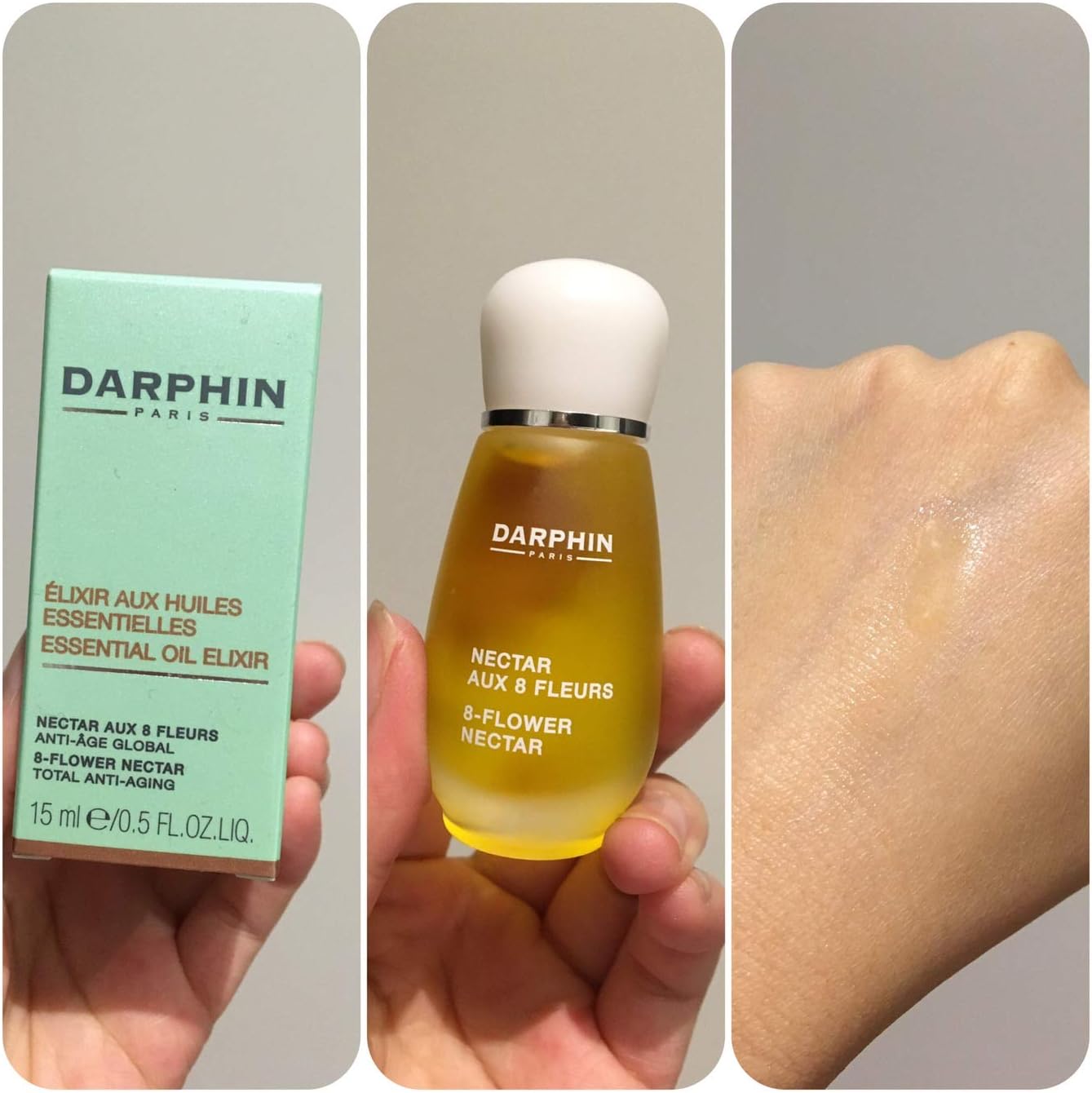 Darphin Essential Oil 8 Flower Nectar Anti-Aging 15ml : Amazon.co.uk ...
