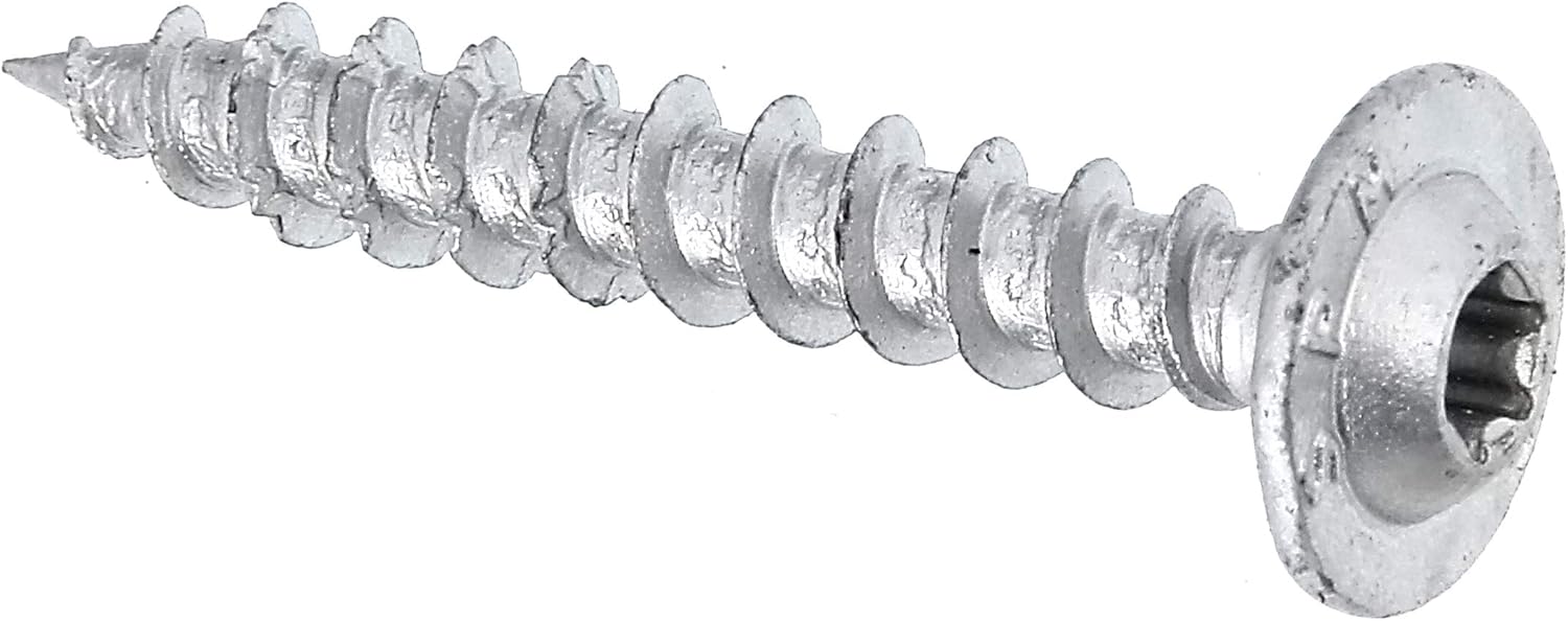 Amazon.com: Speed Ruspert Wood Screws Silver Bumper Pack of 50 Ø7 / 50 ...