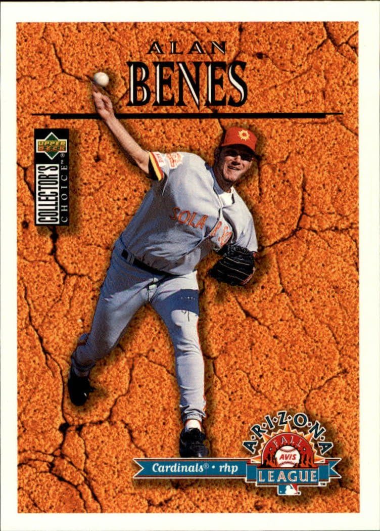 Amazon.com: 1996 Collector's Choice Baseball Card #654 Alan Benes ...
