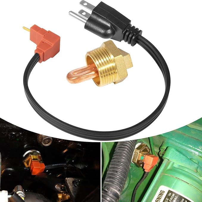 Amazon.com: Camoo Engine Block Coolant Heater Kit for John Deere 1025R ...
