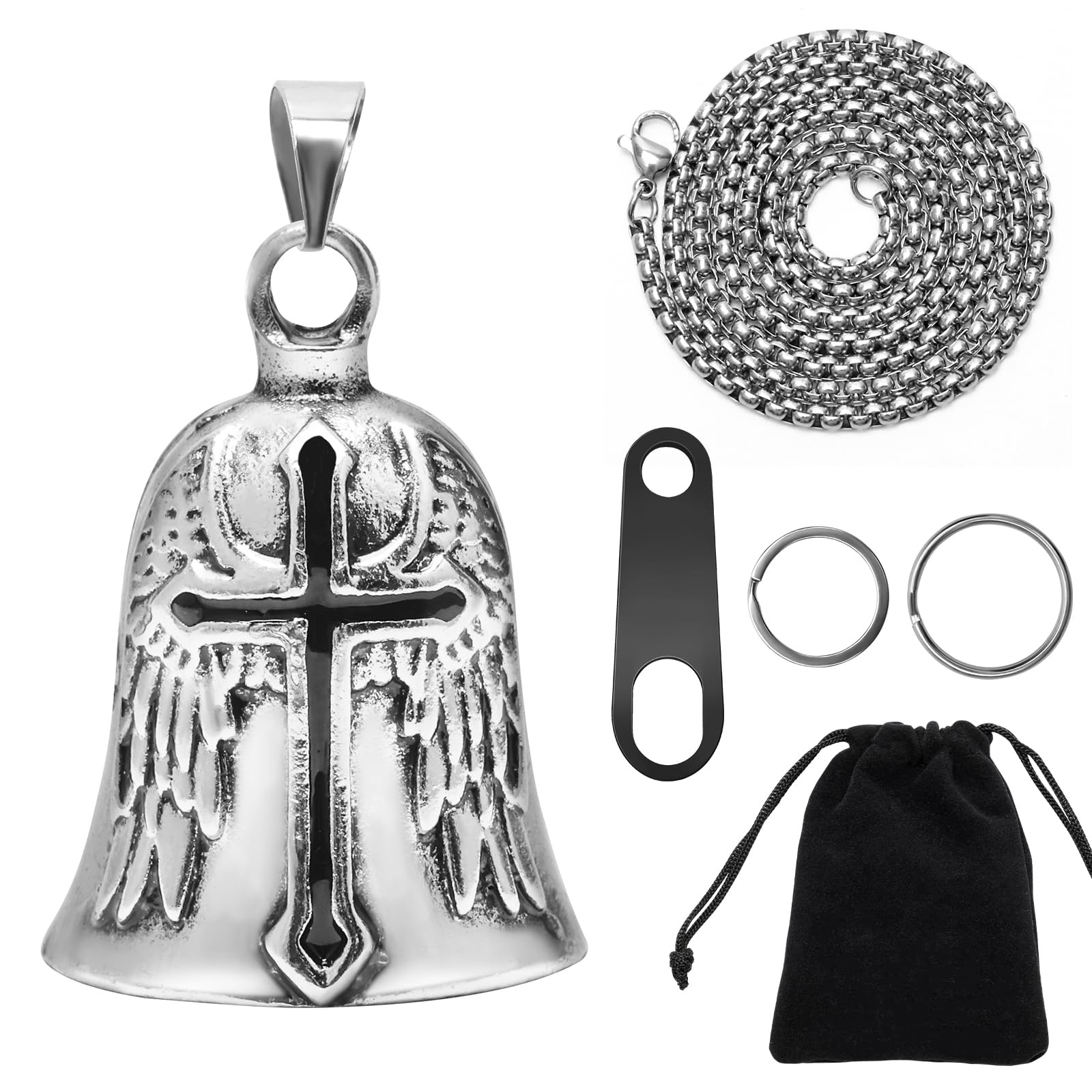 Snapklik.com : ZhaoYao Motorcycle Bell Guardian Angel For Good Luck ...