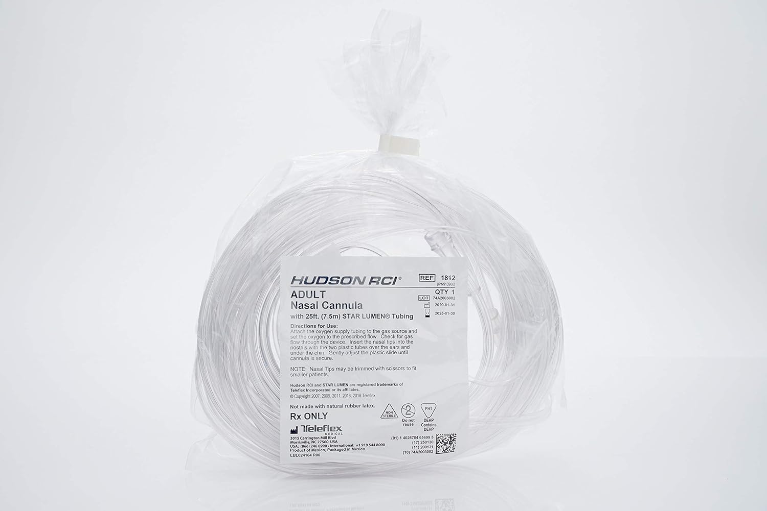 Amazon.com: Teleflex 1812 Hudson RCI Adult Curved Prong/Non-Flared Tip ...