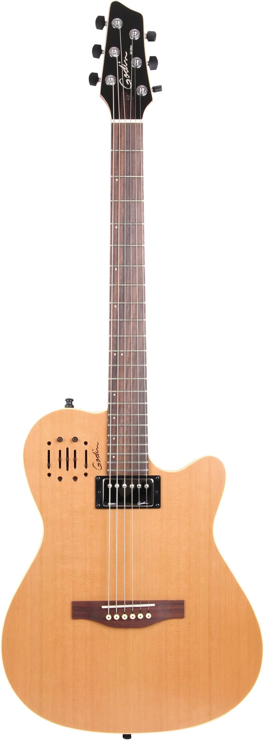 Amazon.com: Godin 6 String Acoustic Guitar, Right Hand, Natural, Full ...