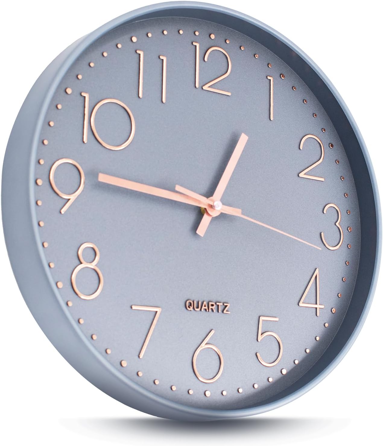 Joejis 30cm Kitchen Wall Clocks, Silent Wall Clock Non-Ticking Sweep ...