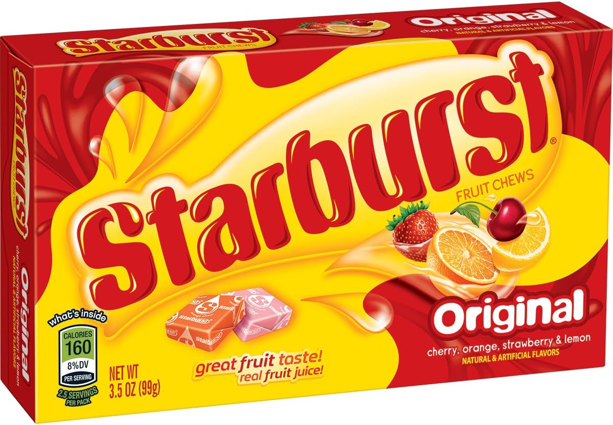 Amazon.com : STARBURST All Pink Fruit Chews Chewy Candy, Sharing Size ...