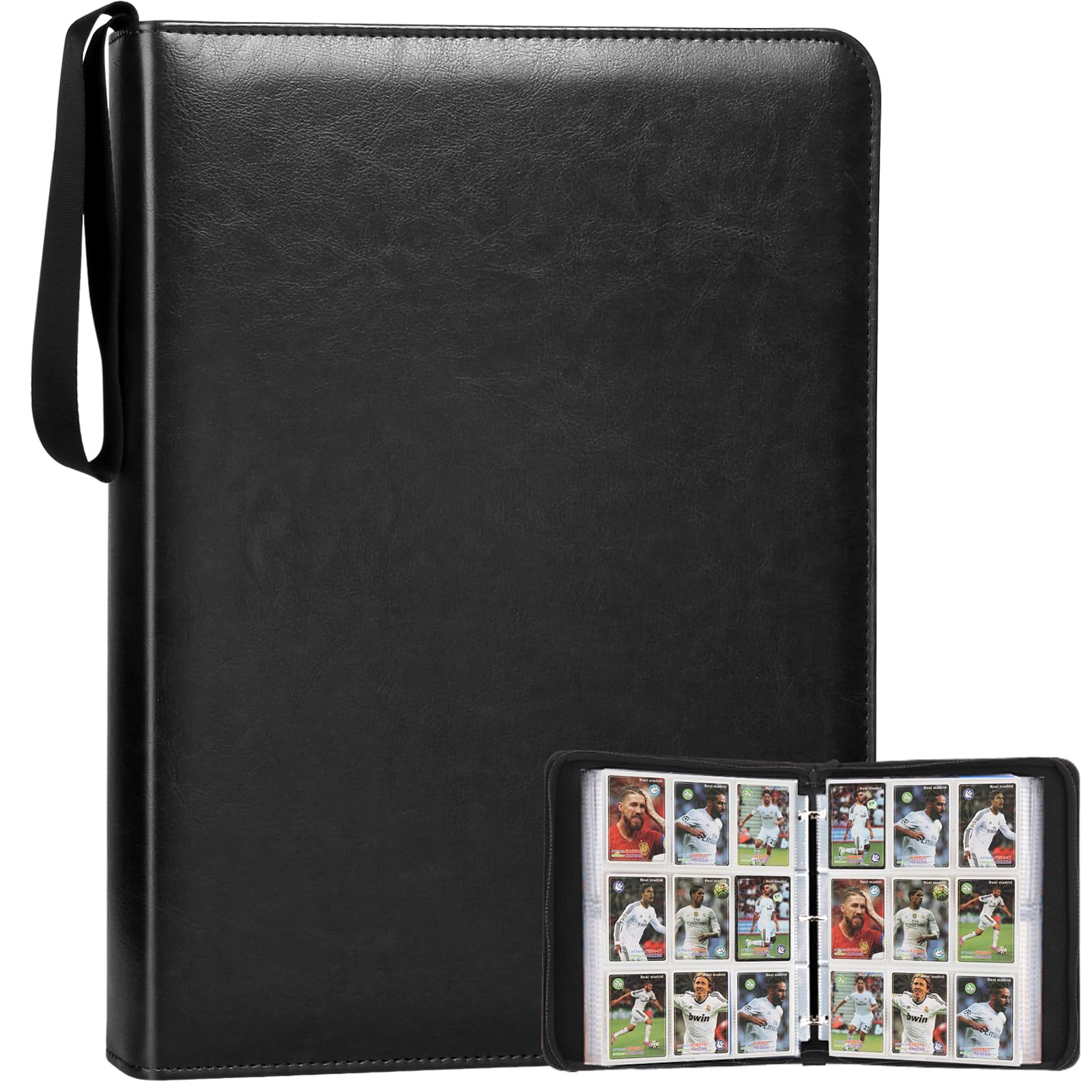 Amazon.com: Card Binder for Cards Binder 9-Pocket,Compatible with Cards ...
